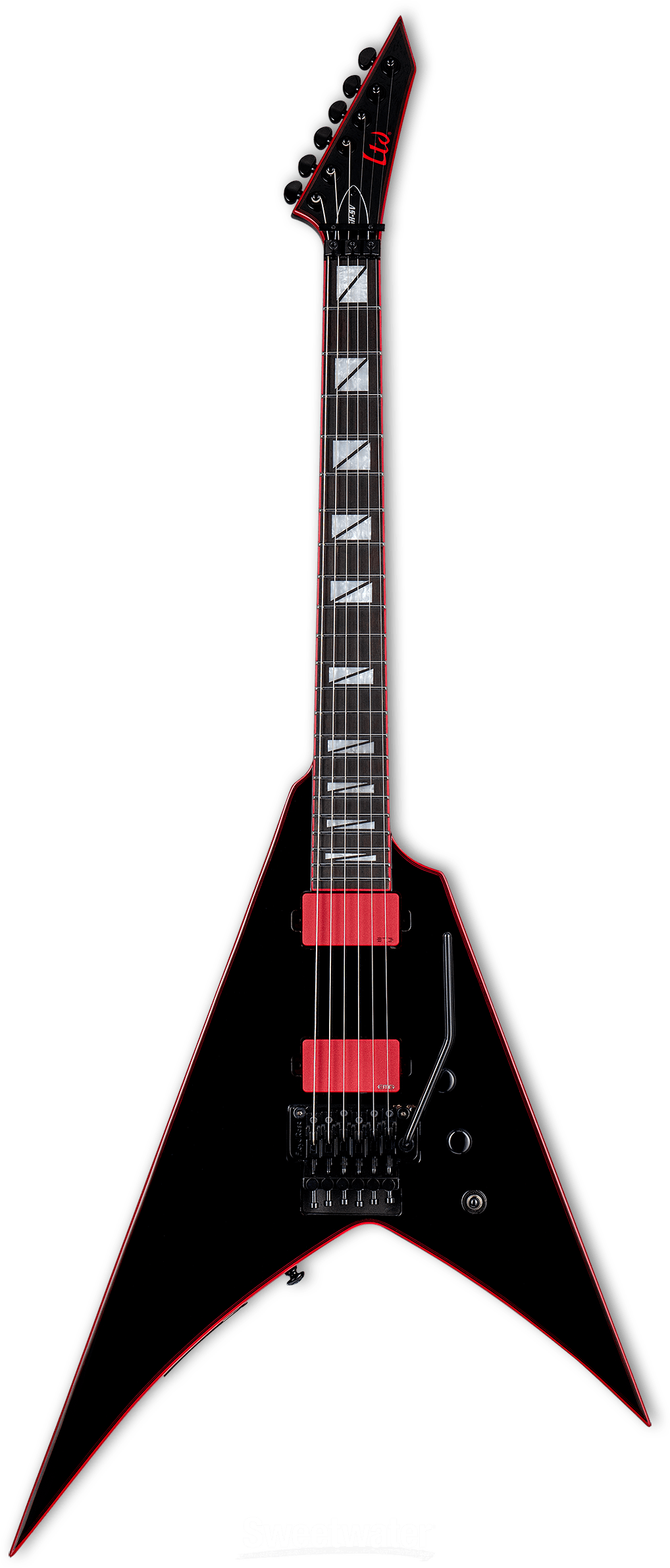 ESP LTD Gary Holt GH-SV Signature Electric Guitar - Black | Sweetwater