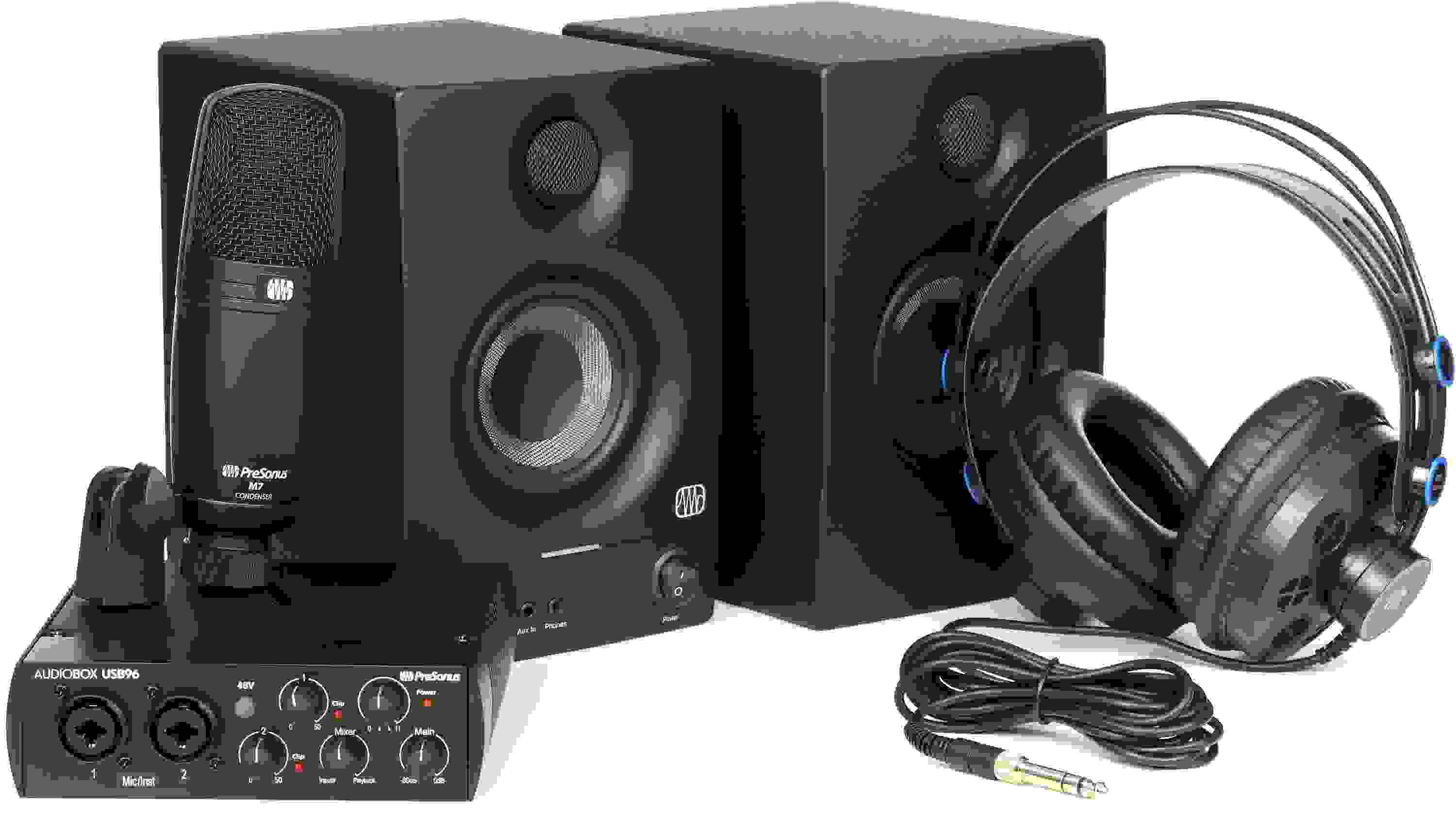 PreSonus AudioBox 96k Complete Bundle | Sweetwater