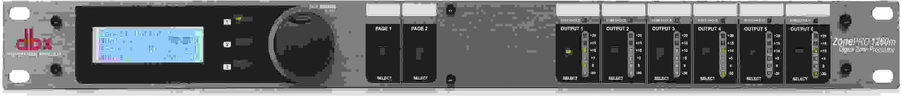 dbx ZonePRO 1260m 12x6 Digital Zone Processor | Sweetwater
