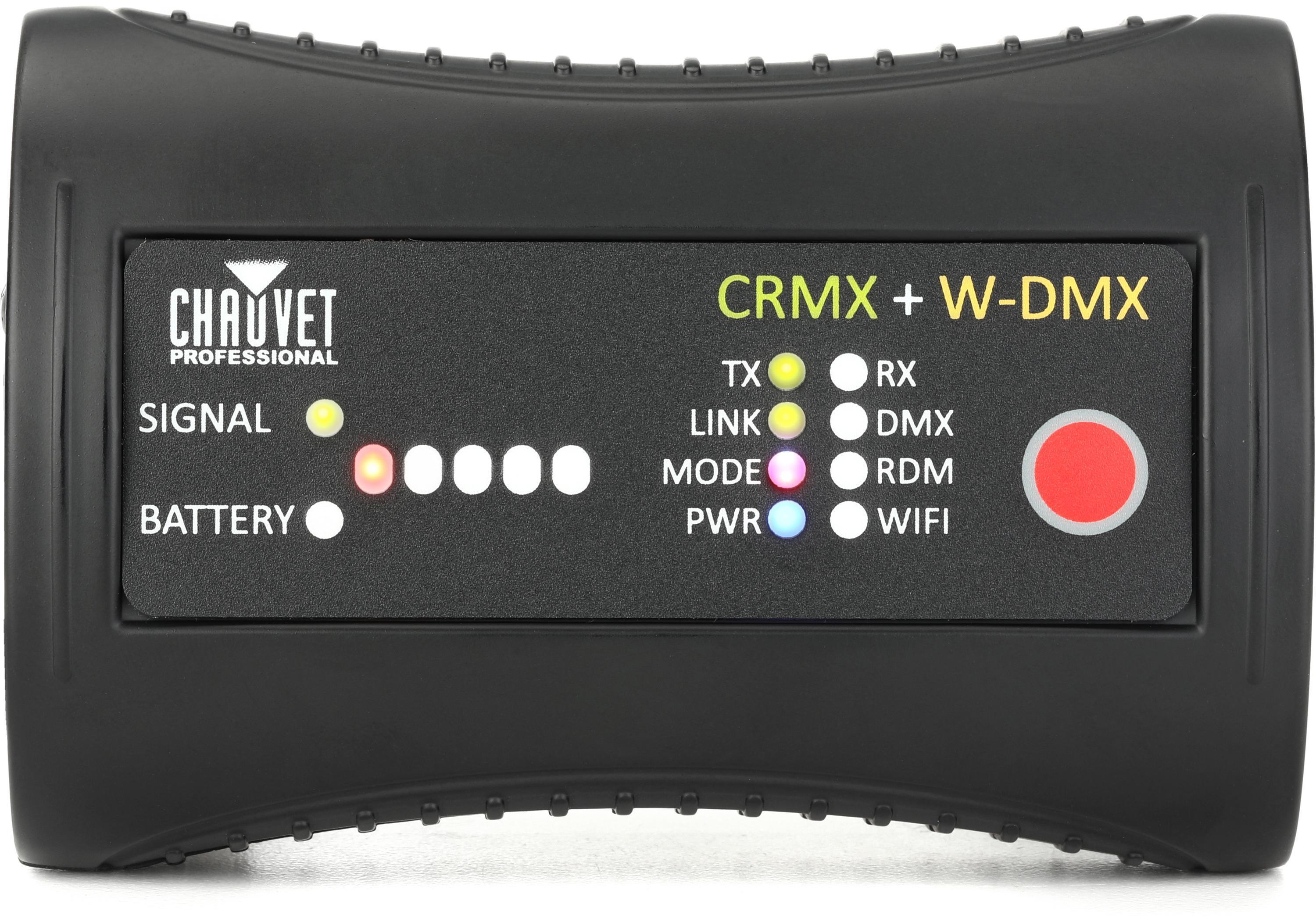 Chauvet Pro W-DMX Micro T-1 TRX G6 Wireless DMX/RDM Transceiver ...
