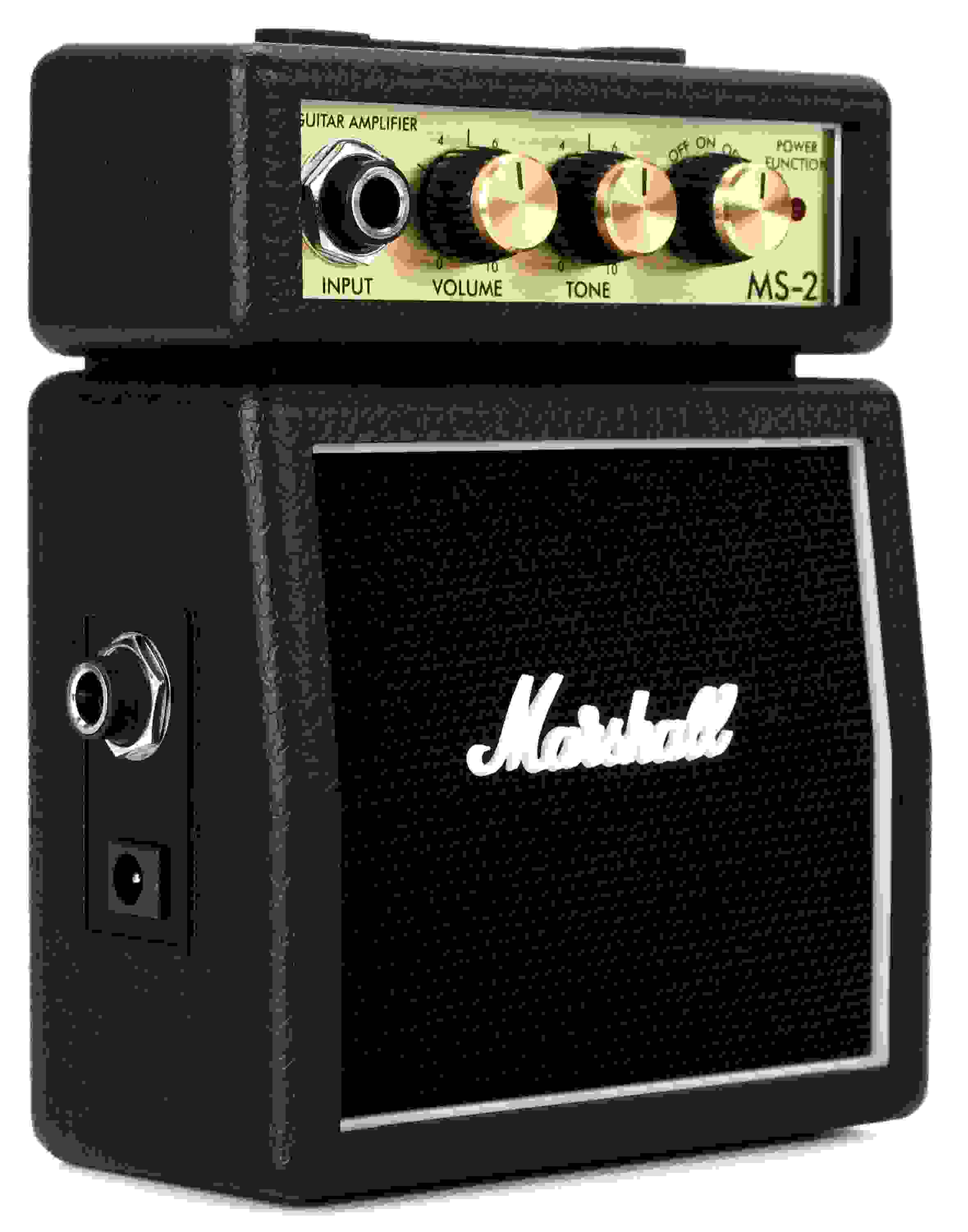 Marshall MS-2 1-watt Battery-powered Micro Amp - Black | Sweetwater