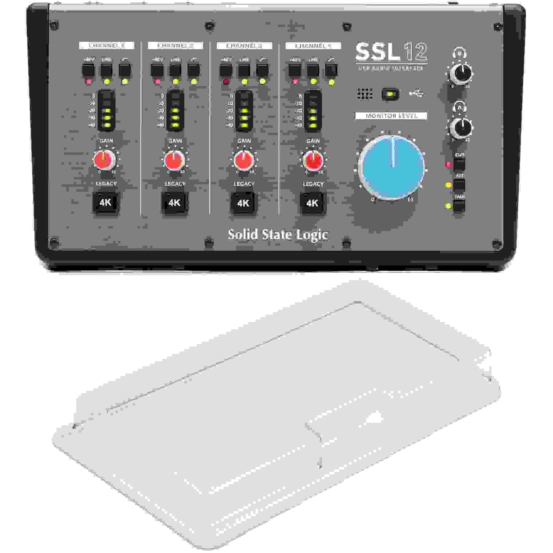 Solid State Logic SSL 12 USB Audio Interface with Decksaver | Sweetwater