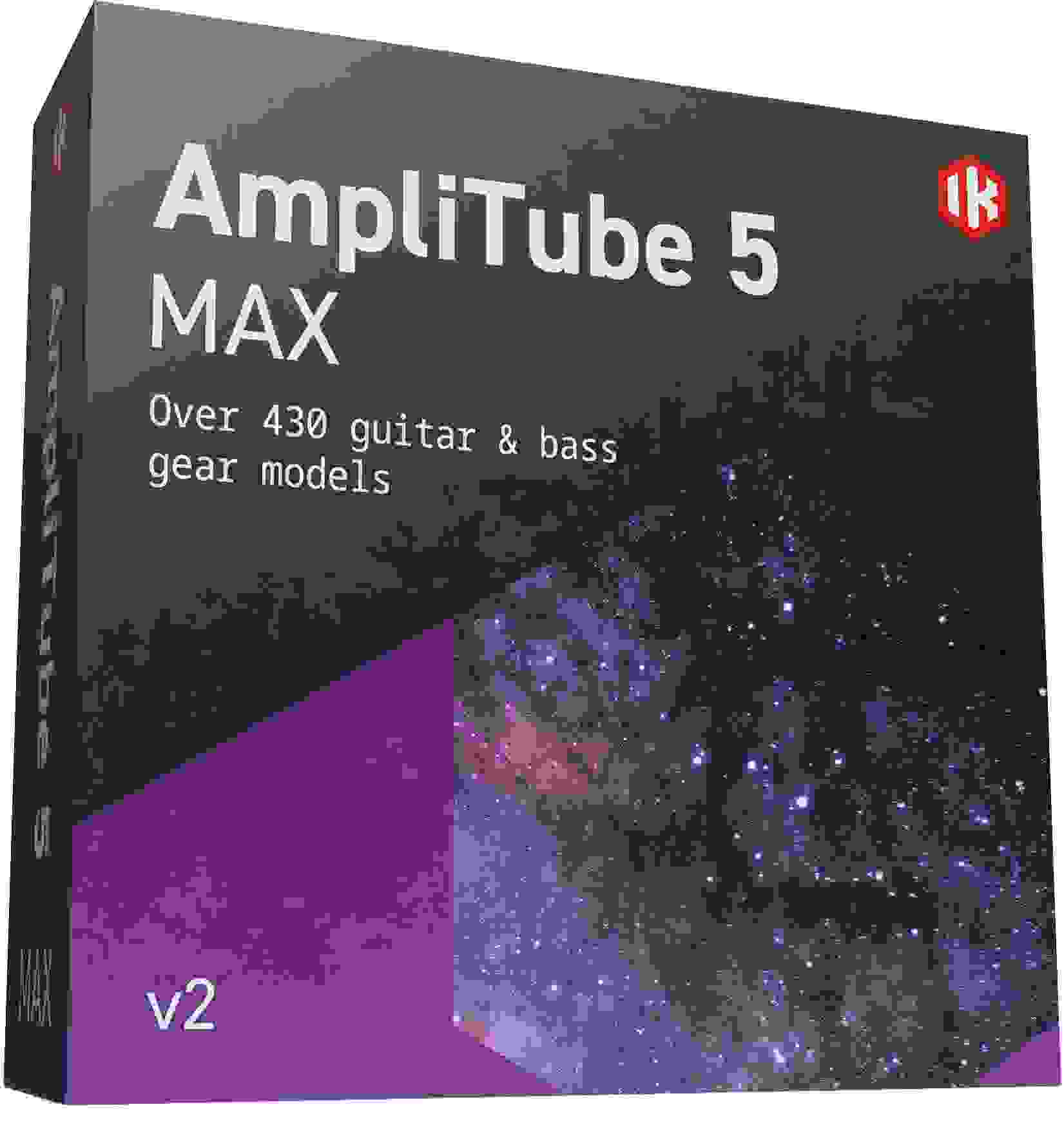 IK Multimedia AmpliTube 5 MAX v2 Guitar and Bass Gear Modeling Software ...