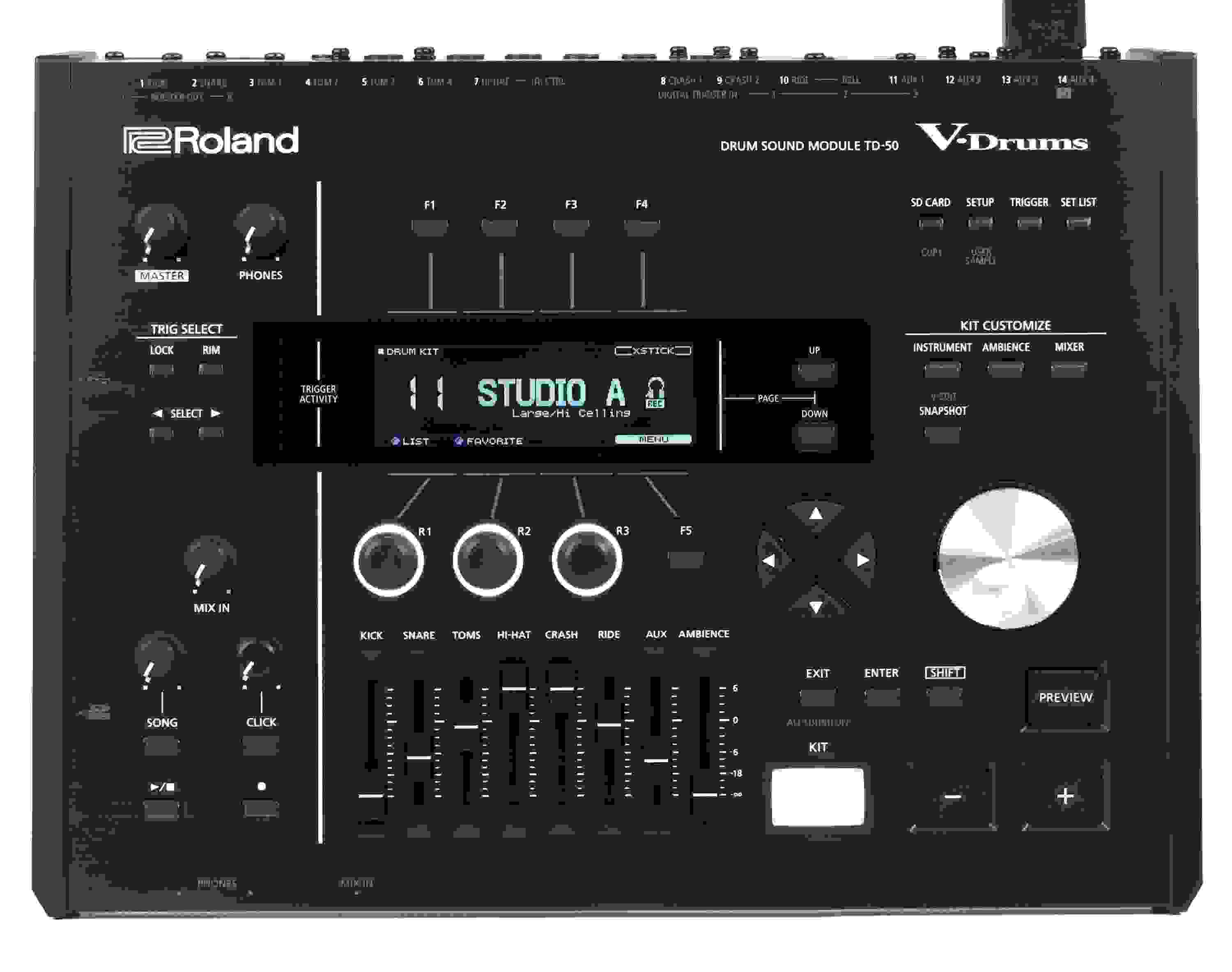 Roland V-Drums TD-50 Electronic Drums Sound Module Reviews | Sweetwater