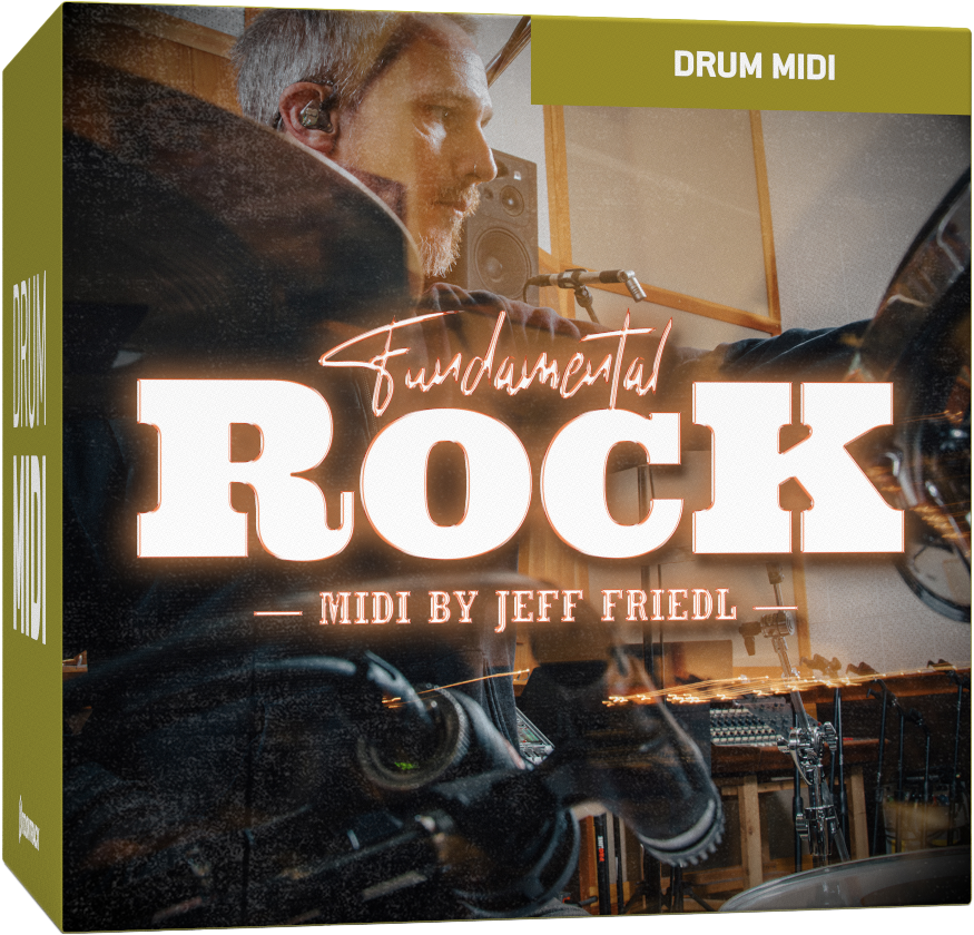 Toontrack Fundamental Rock Drum MIDI Pack | Sweetwater