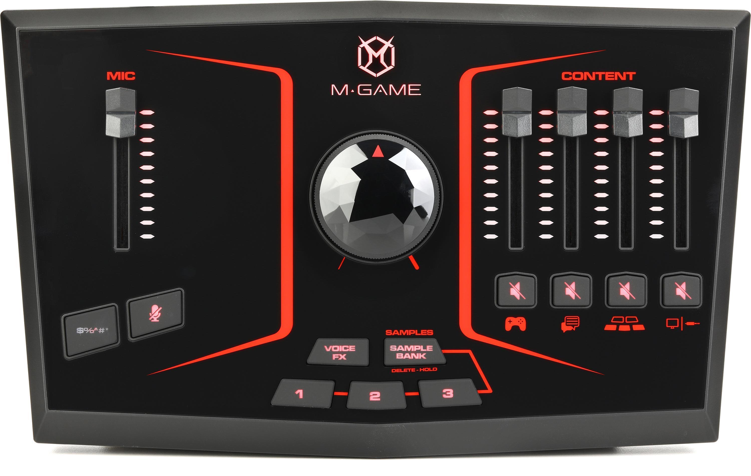 M-Game Solo Streaming Mixer | Sweetwater
