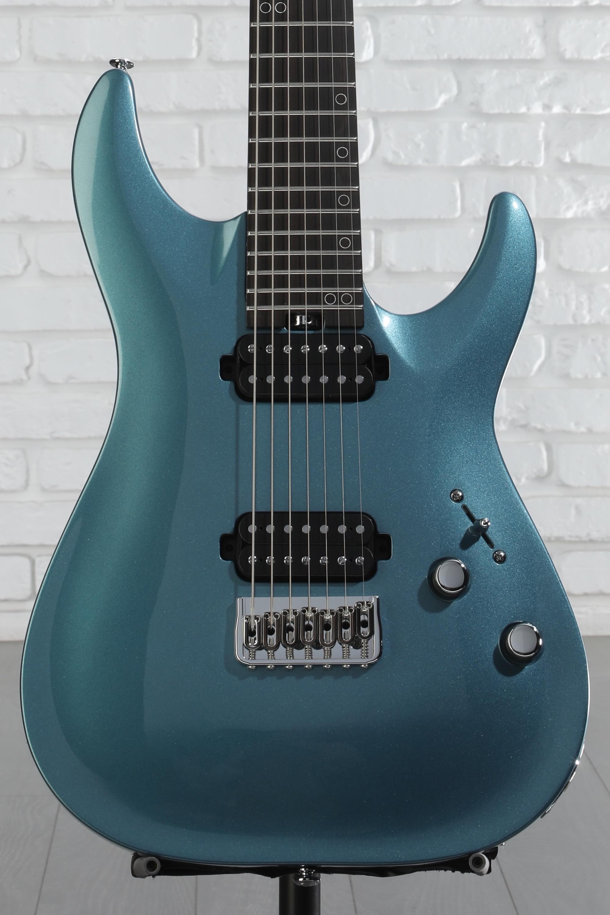 Schecter Aaron Marshall AM-7 7-string Electric Guitar - Cobalt Slate ...