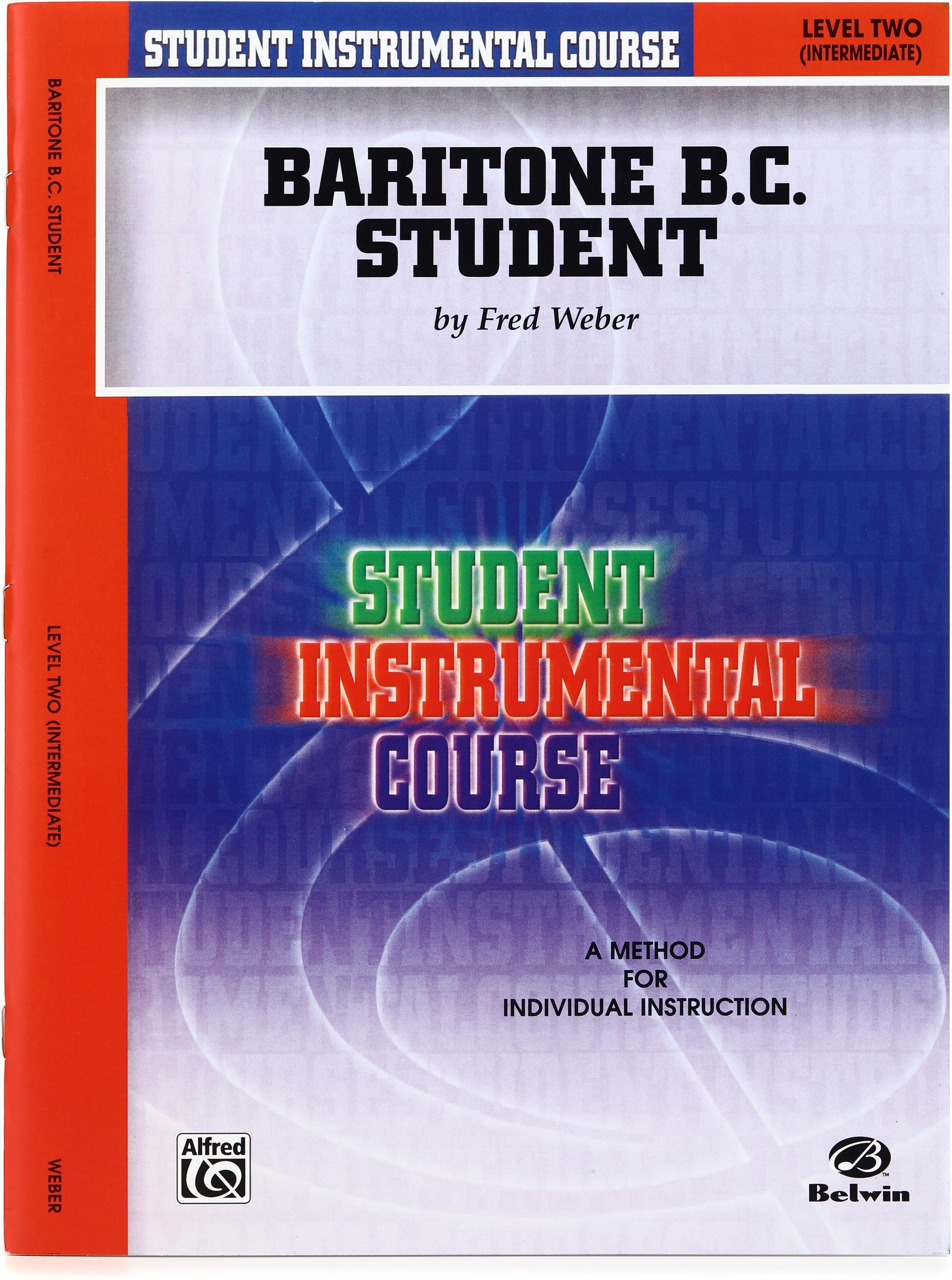 Alfred Student Instrumental Course - Baritone BC, Level 2 | Sweetwater