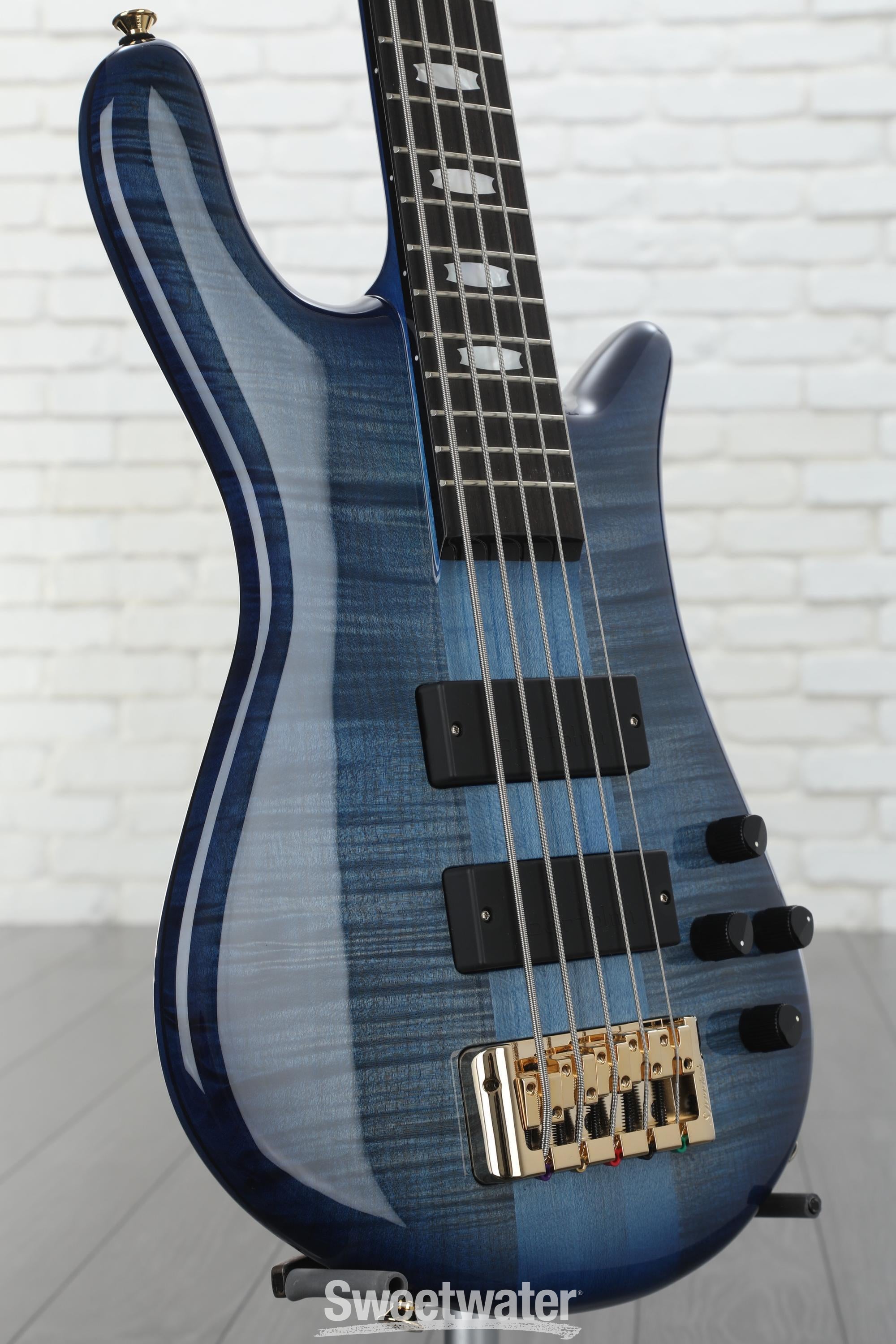 Spector Euro 5 LT Bass Guitar - Blue Fade Gloss | Sweetwater