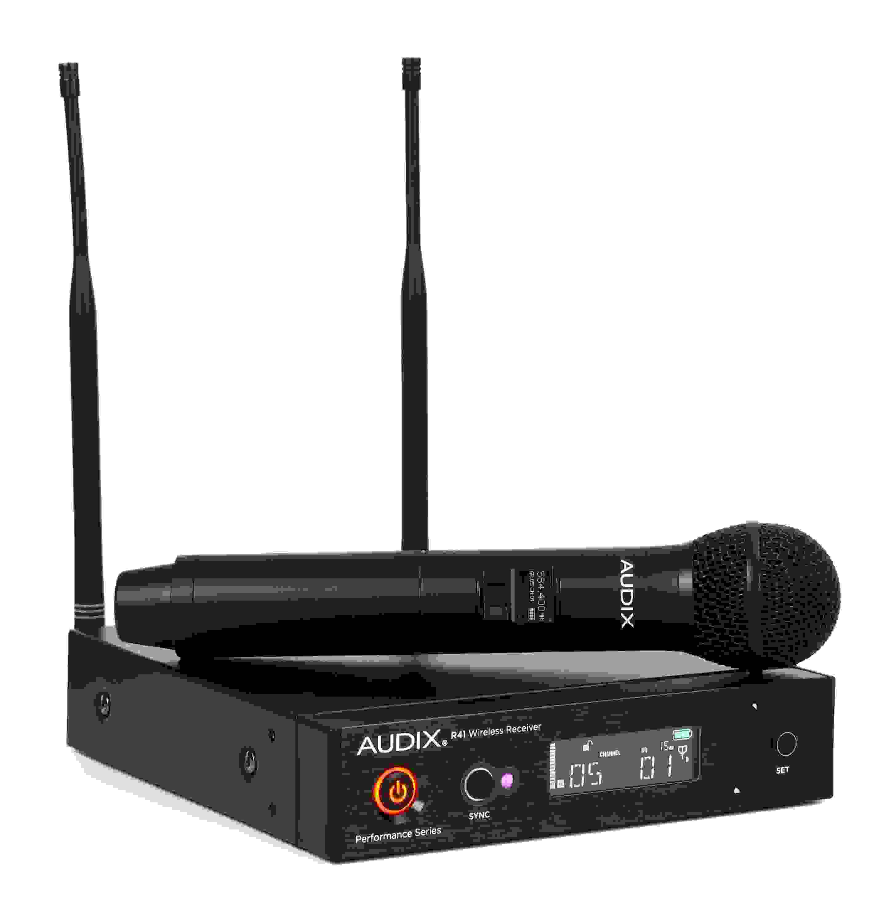 Audix AP41 OM5 Wireless Handheld Microphone System - B Band | Sweetwater