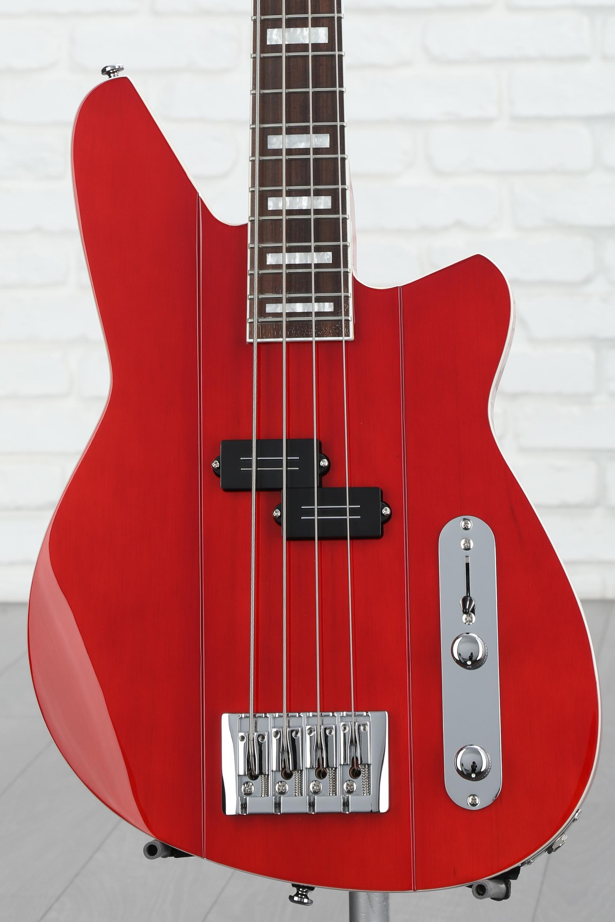 Reverend Sentinel Short-scale Electric Bass Guitar - Transparent Cherry ...