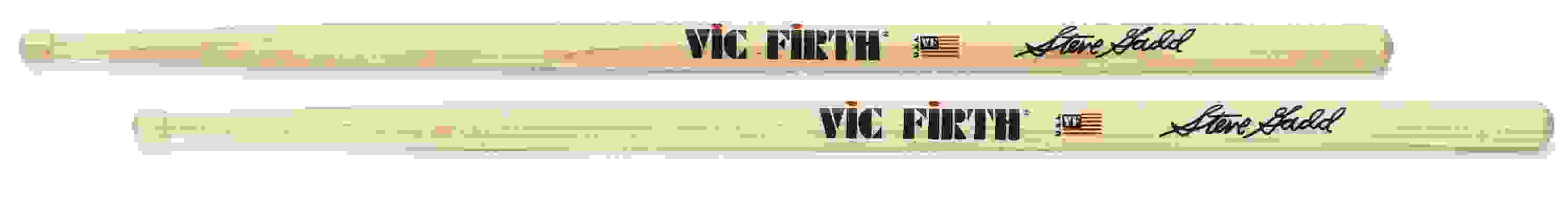Vic Firth SSG2 Signature Series Drumsticks - Steve Gadd - Clear Finish ...