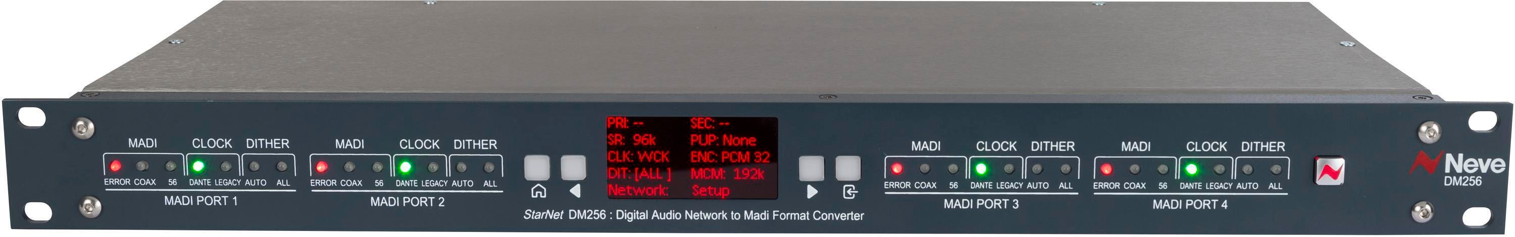 Neve Starnet Dm256 4 Port Madi Dante Converter Sweetwater