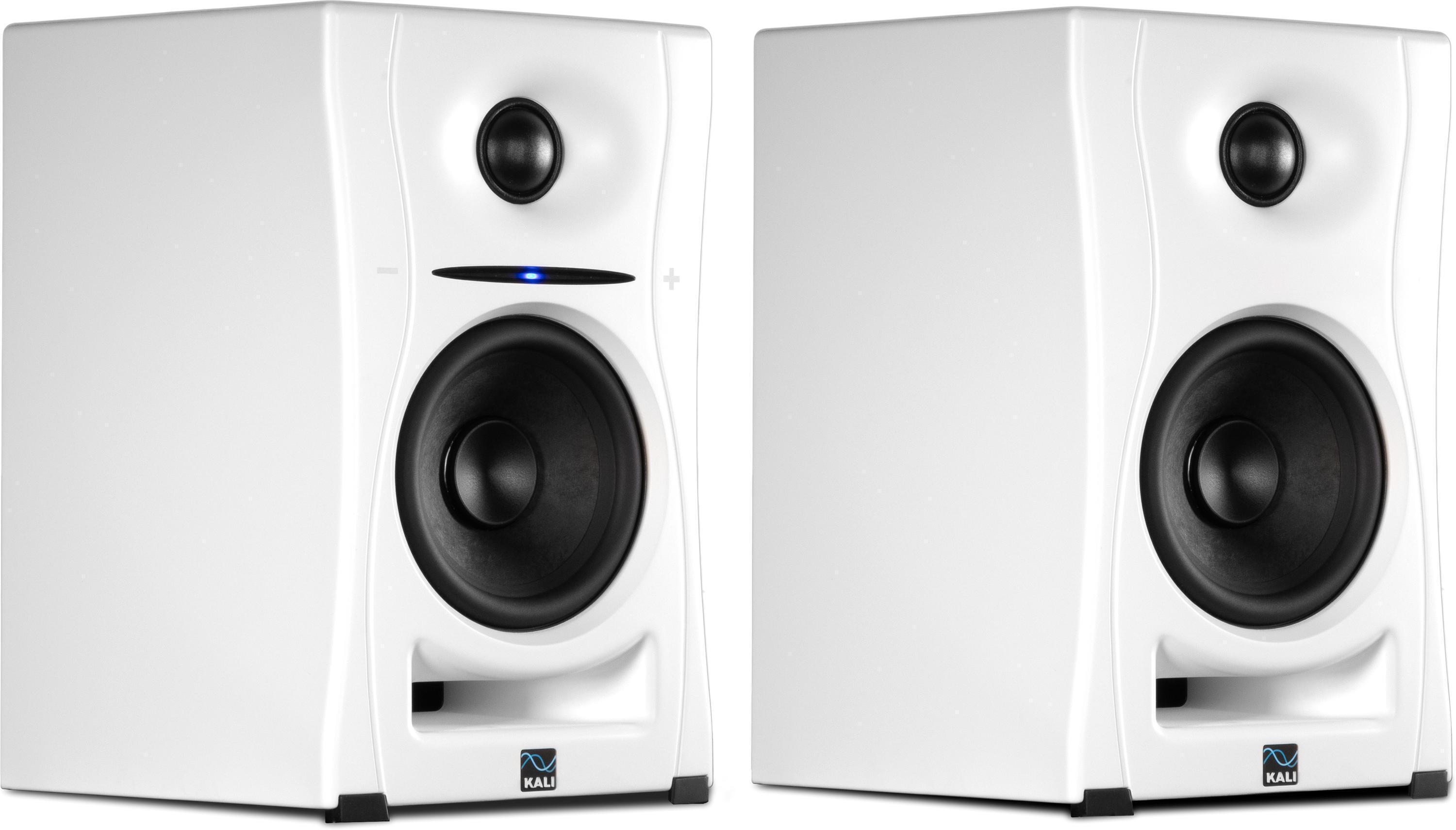 Kali Audio LP-UNF Ultra Nearfield Monitor System - White | Sweetwater