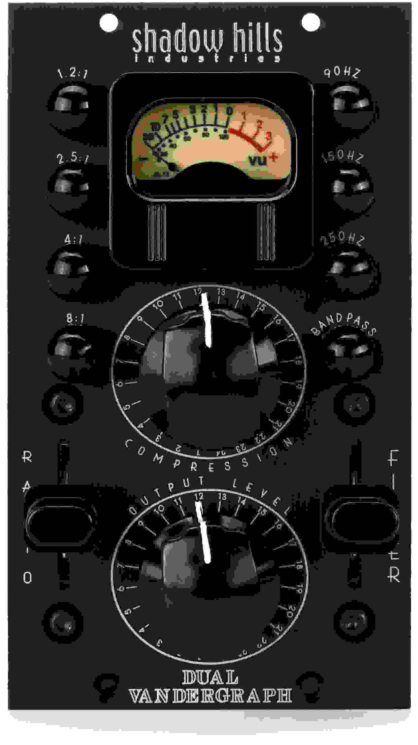 Shadow Hills Industries Dual Vandergraph 500 Series Stereo Compressor ...