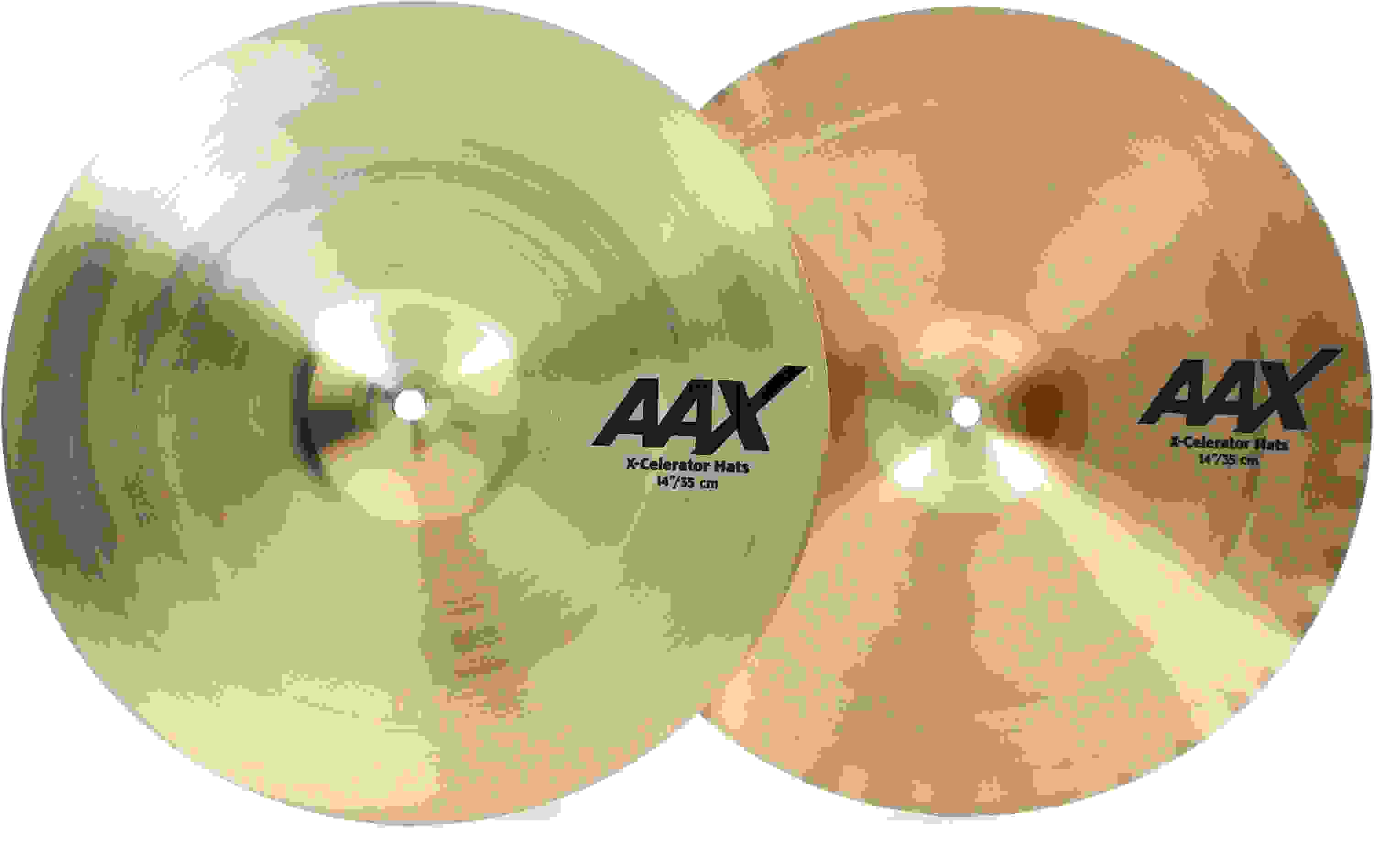 Sabian 14 inch AAX X-Celerator Hi-hat Cymbals | Sweetwater