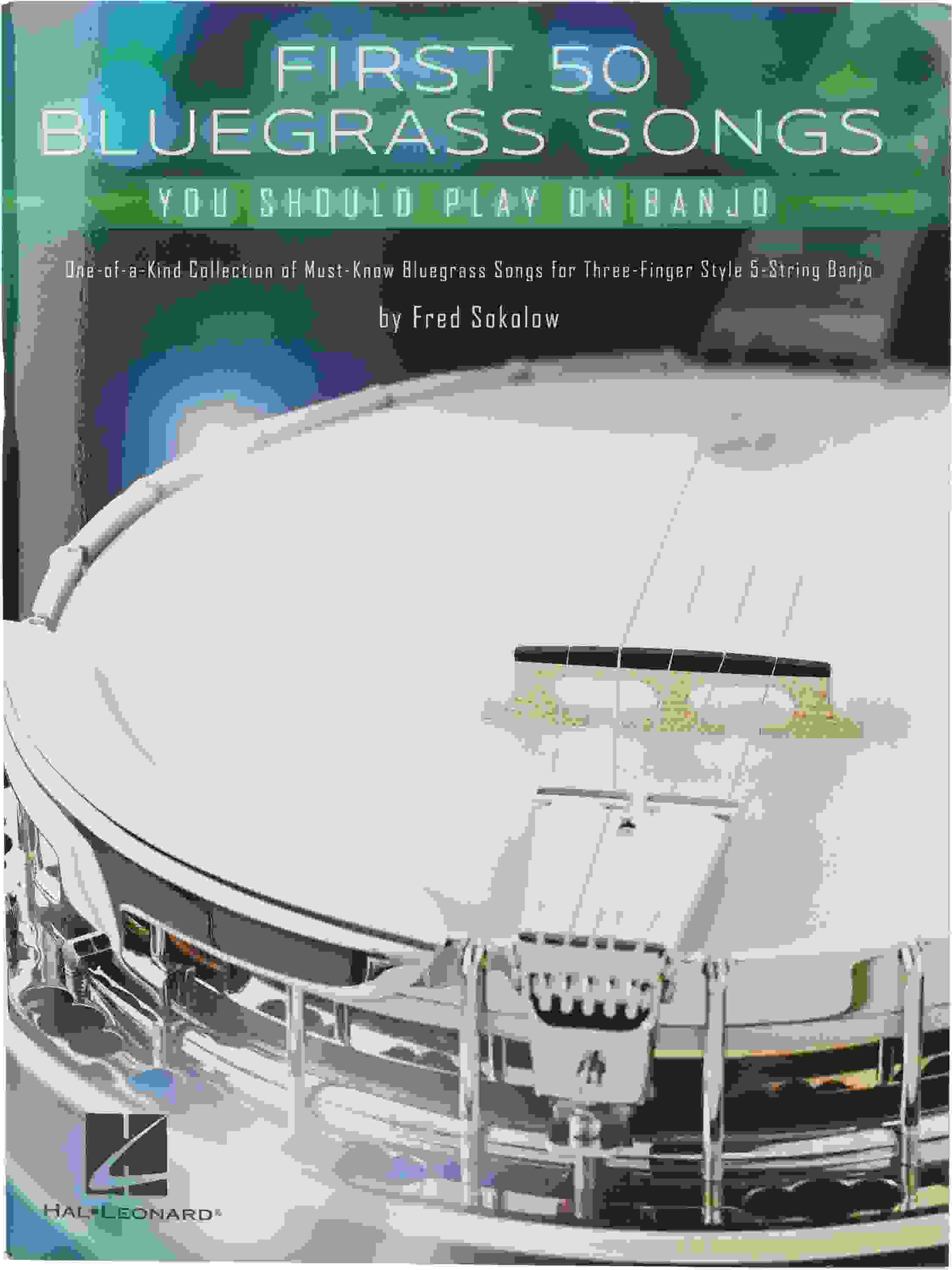 Hal Leonard First 50 Bluegrass Songs You Should Play on Banjo Tablature Book | Sweetwater