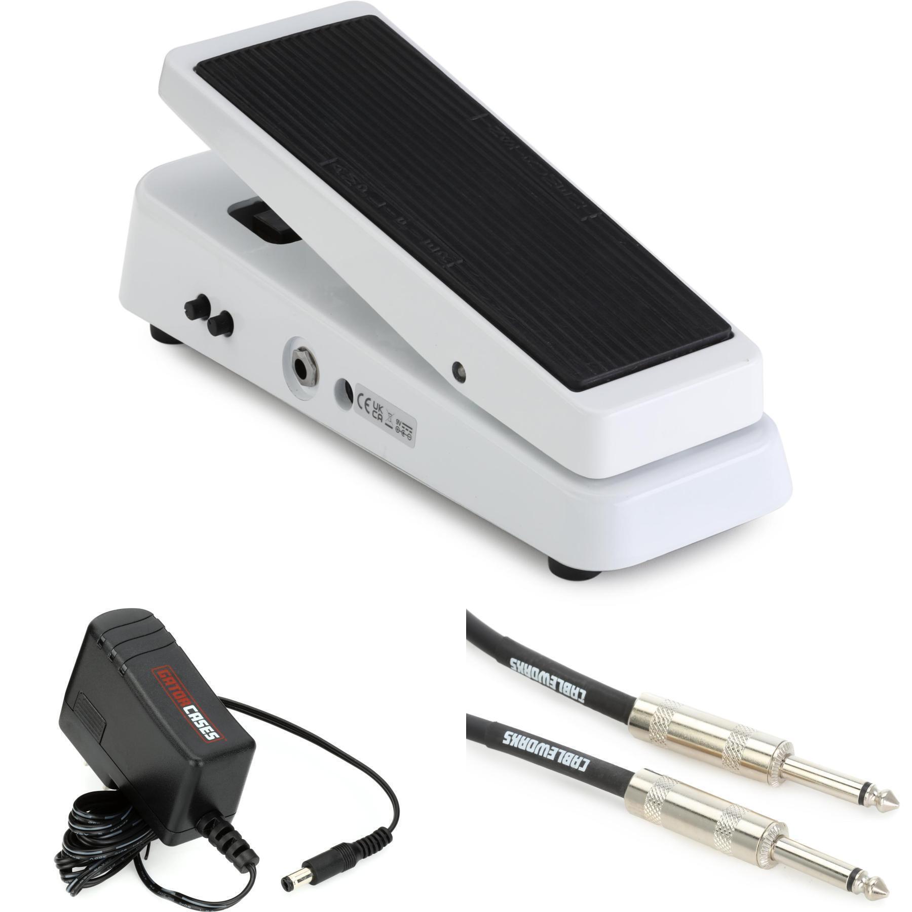 Dunlop 105Q Cry Baby Bass Wah Pedal with Power Supply and Cable ...