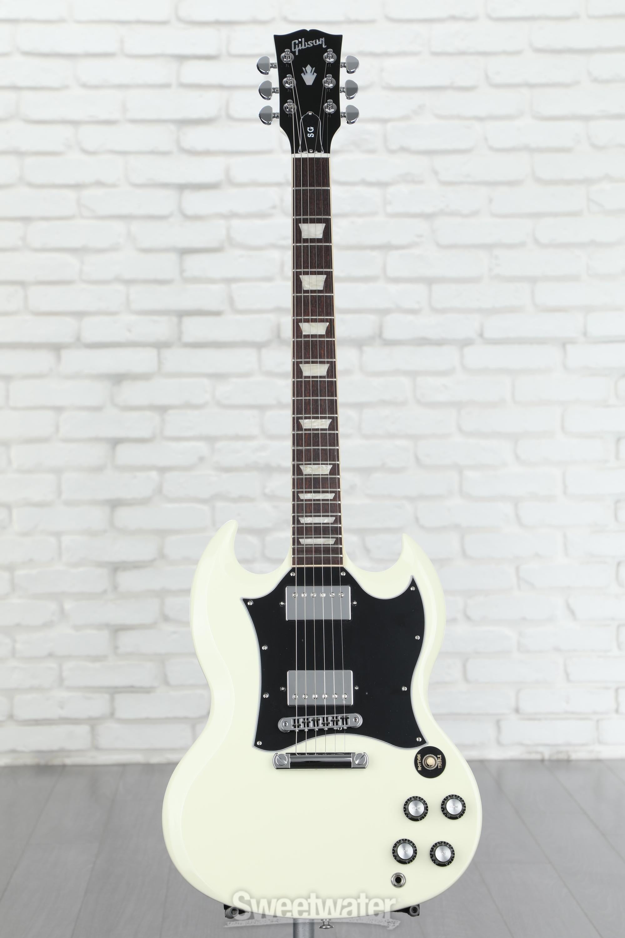Gibson SG Standard Electric Guitar - Classic White | Sweetwater