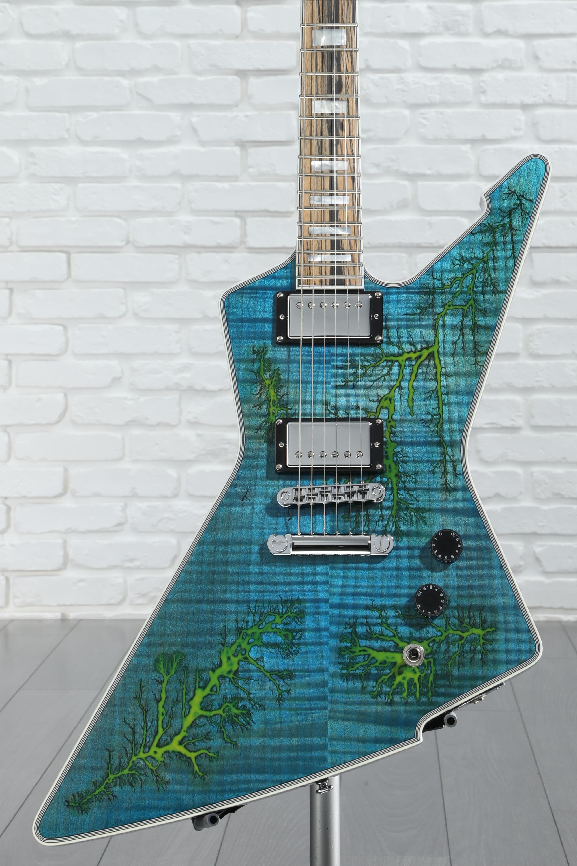 Schecter E-1 Electro Resin Electric Guitar - Yellow Electro Resin ...