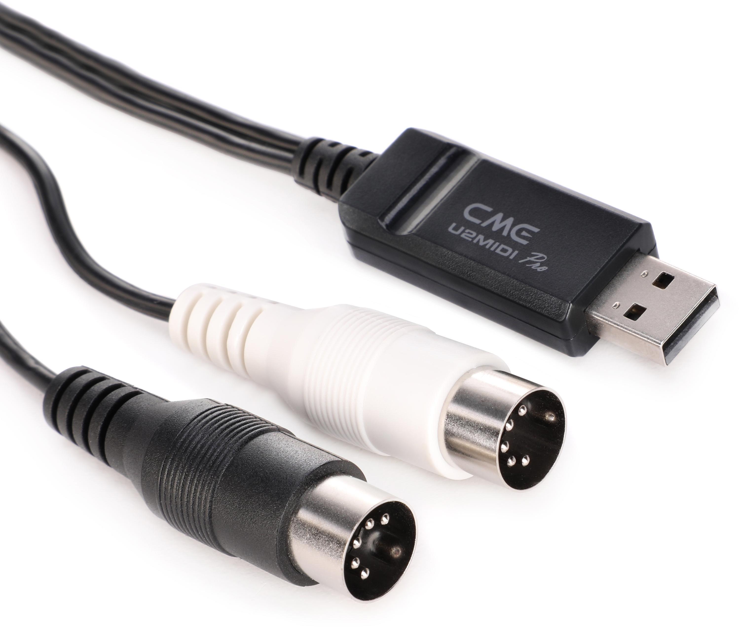 CME Pro U2MIDI Pro Smart USB Cable | Sweetwater
