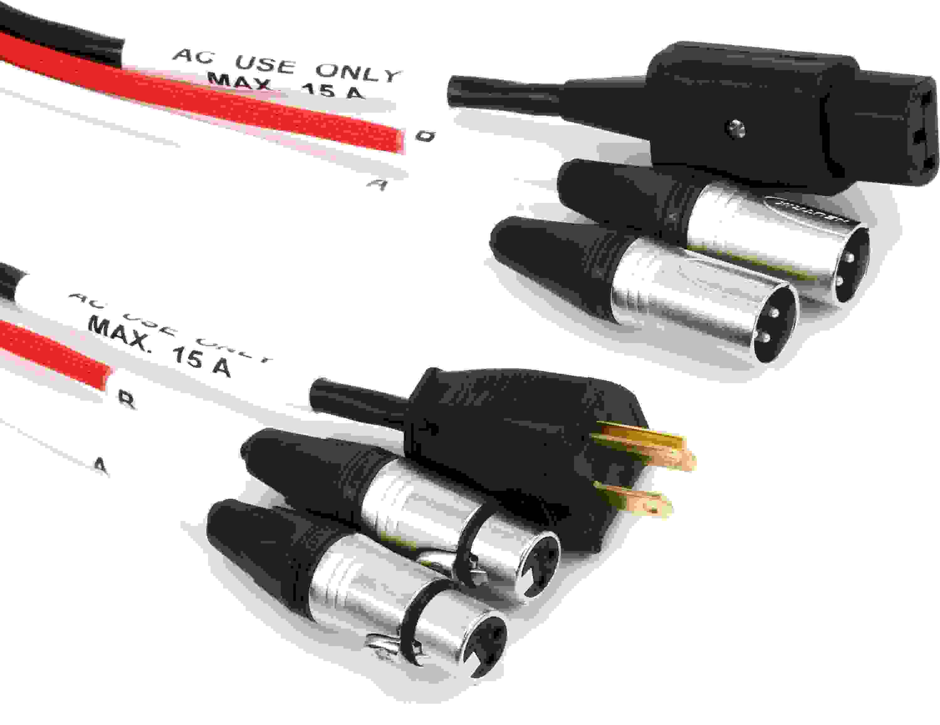 Pro Co Siamese Twin EC2 Dual XLR Audio + Edison to IEC Power Cable - 75 ...