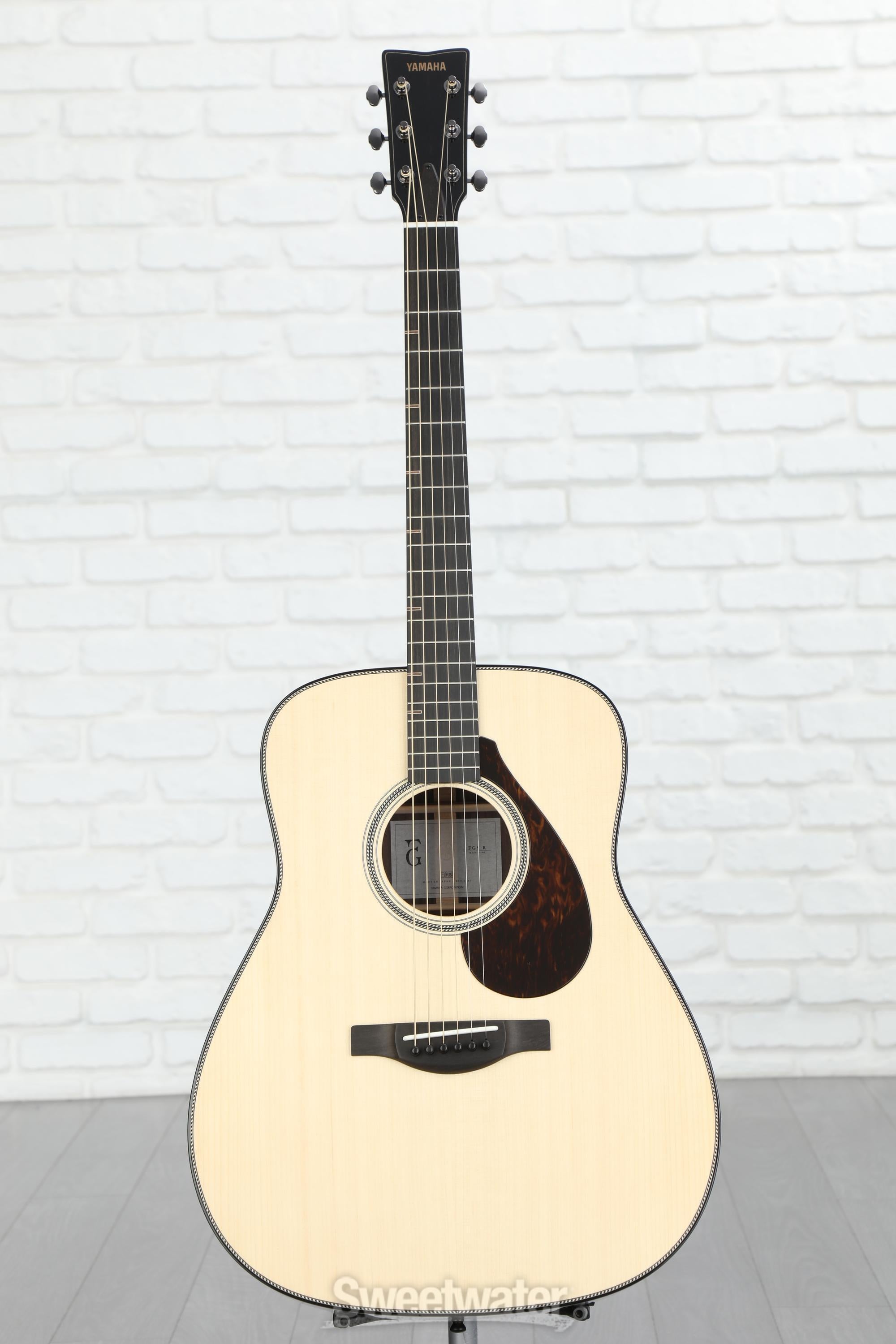 Yamaha FG9 R Acoustic Guitar - Natural | Sweetwater