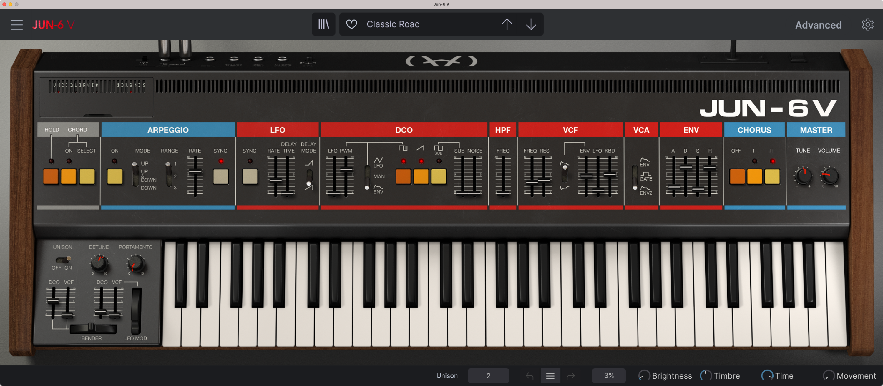 Arturia Jun-6 V Analog Synthesizer Software Instrument | Sweetwater