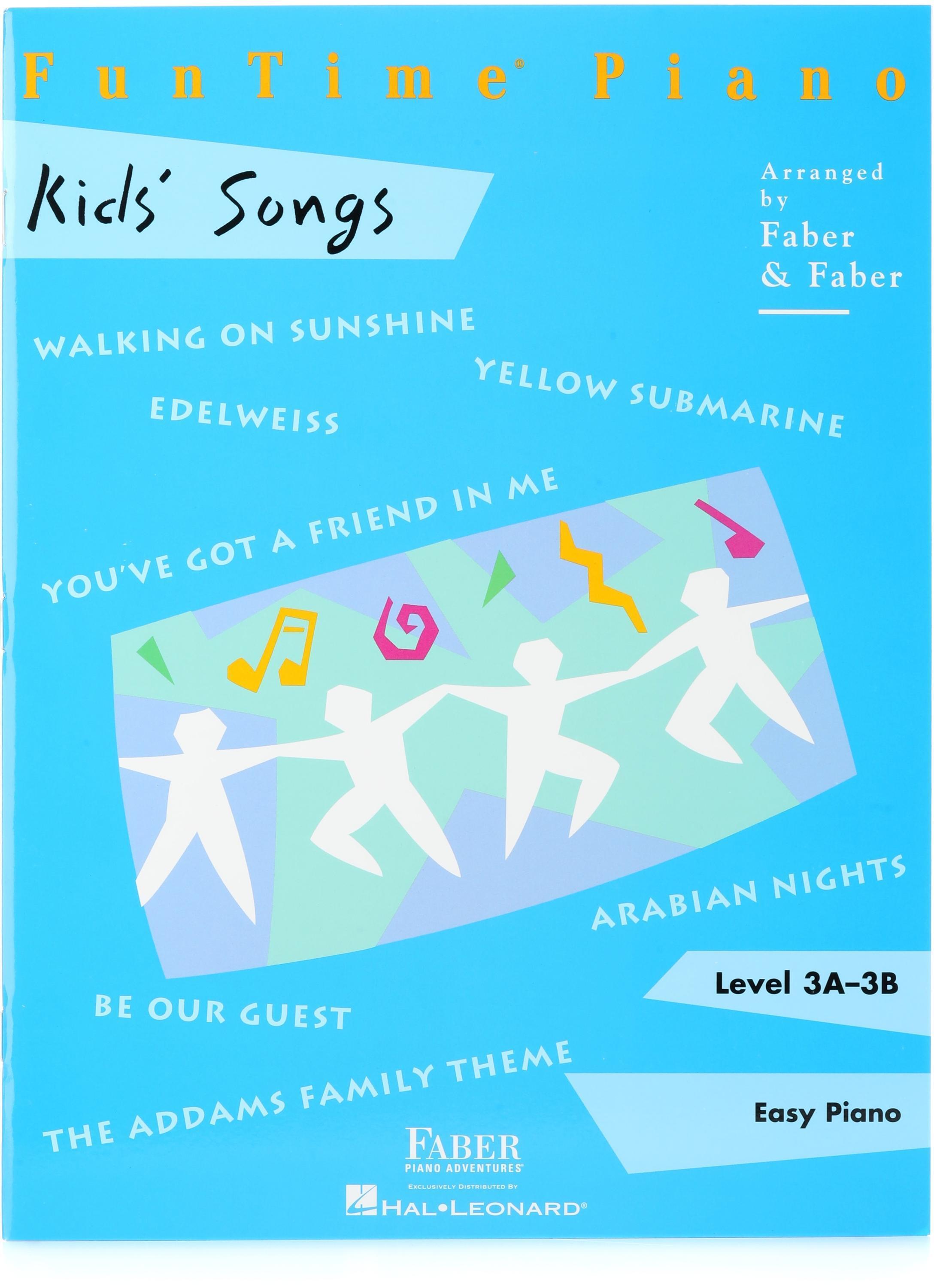 Faber Piano Adventures FunTime Piano Kids' Songs | Sweetwater