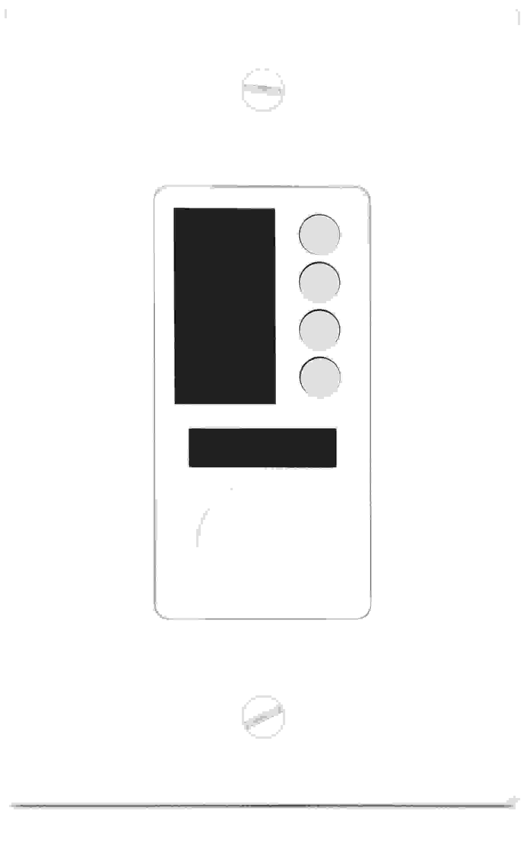 Symetrix W3 Wall Control - White | Sweetwater