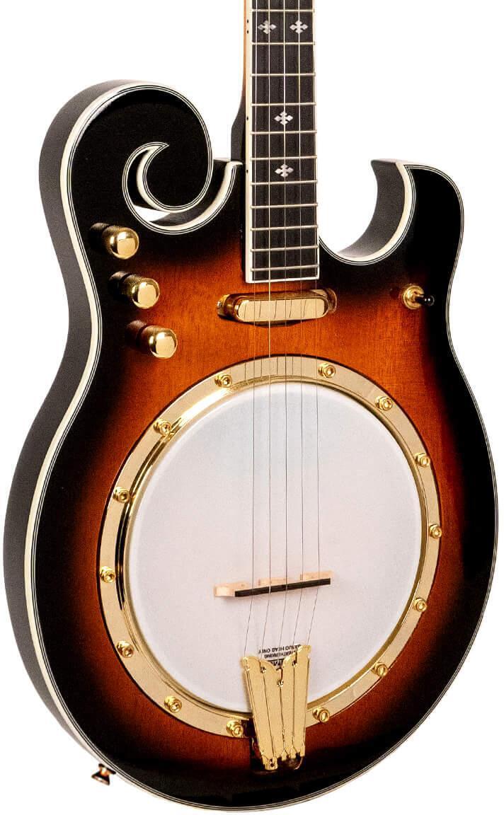 Gold Tone EBM-5 5-string Electric Banjo - Tobacco Sunburst | Sweetwater