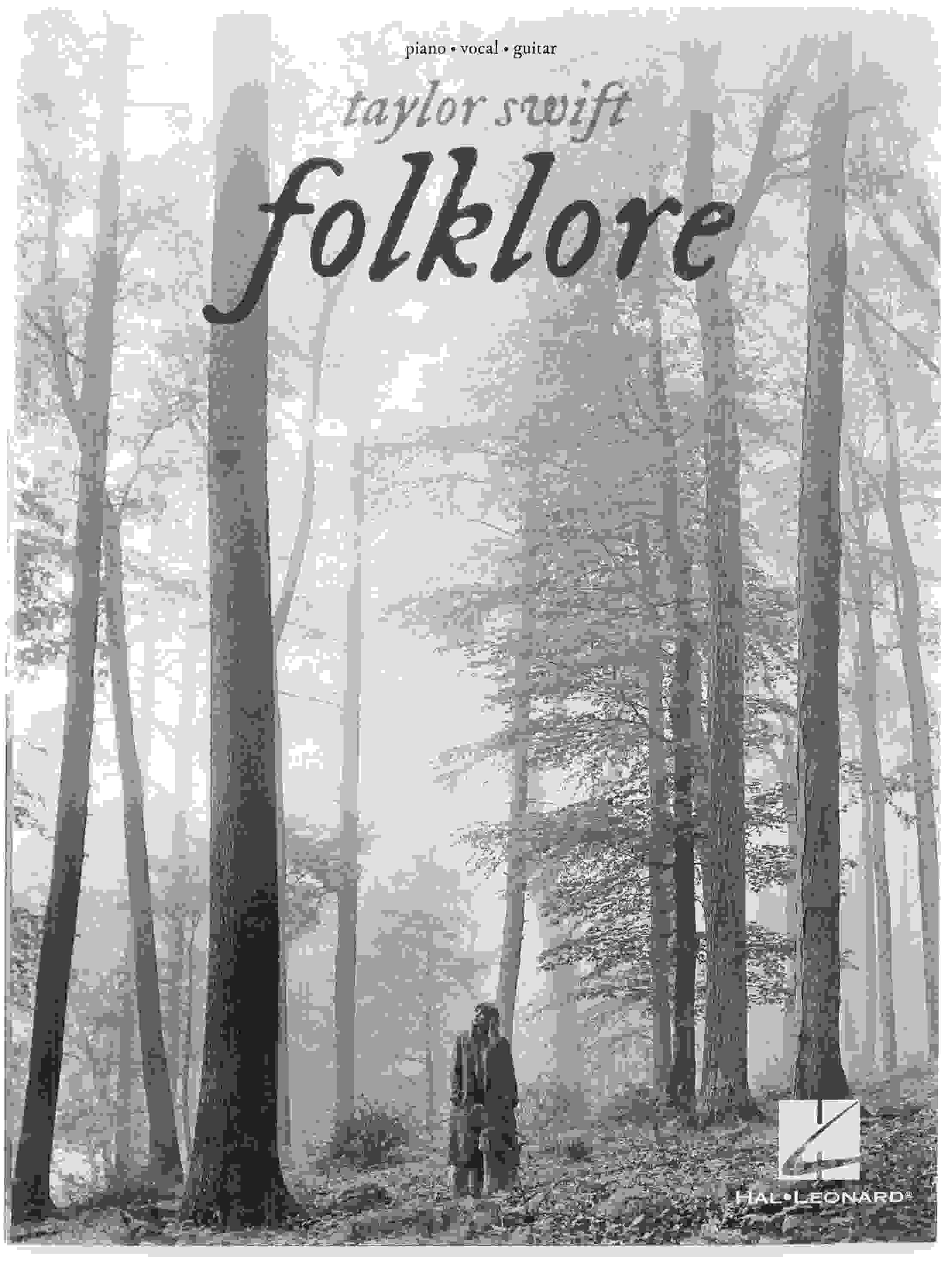Hal Leonard Taylor Swift Folklore Songbook | Sweetwater