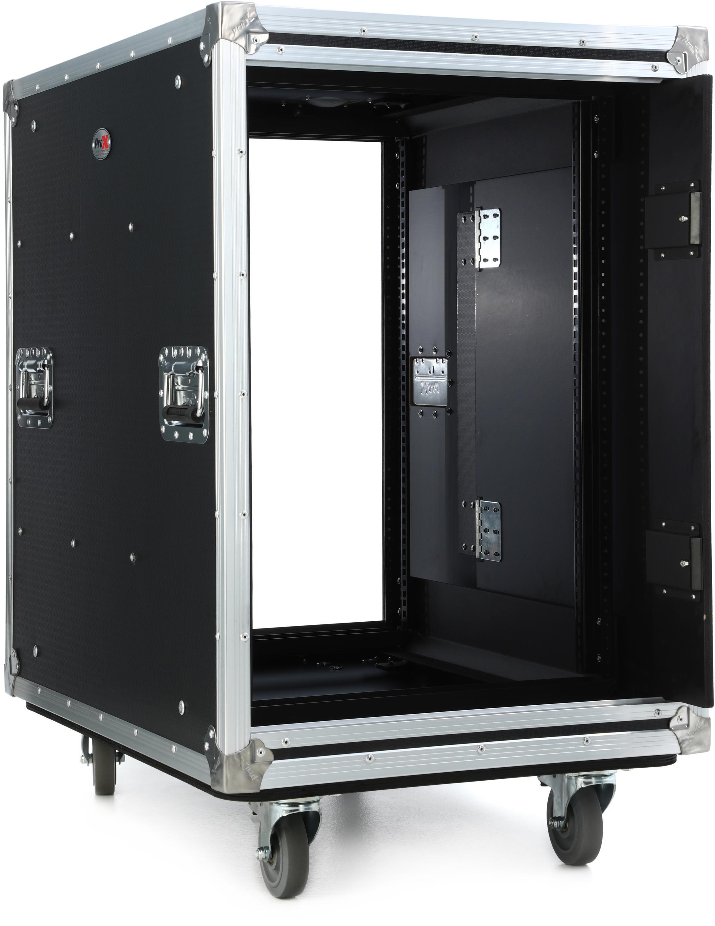 ProX XS-16USLAM24 16U Rackmount Case - Black | Sweetwater