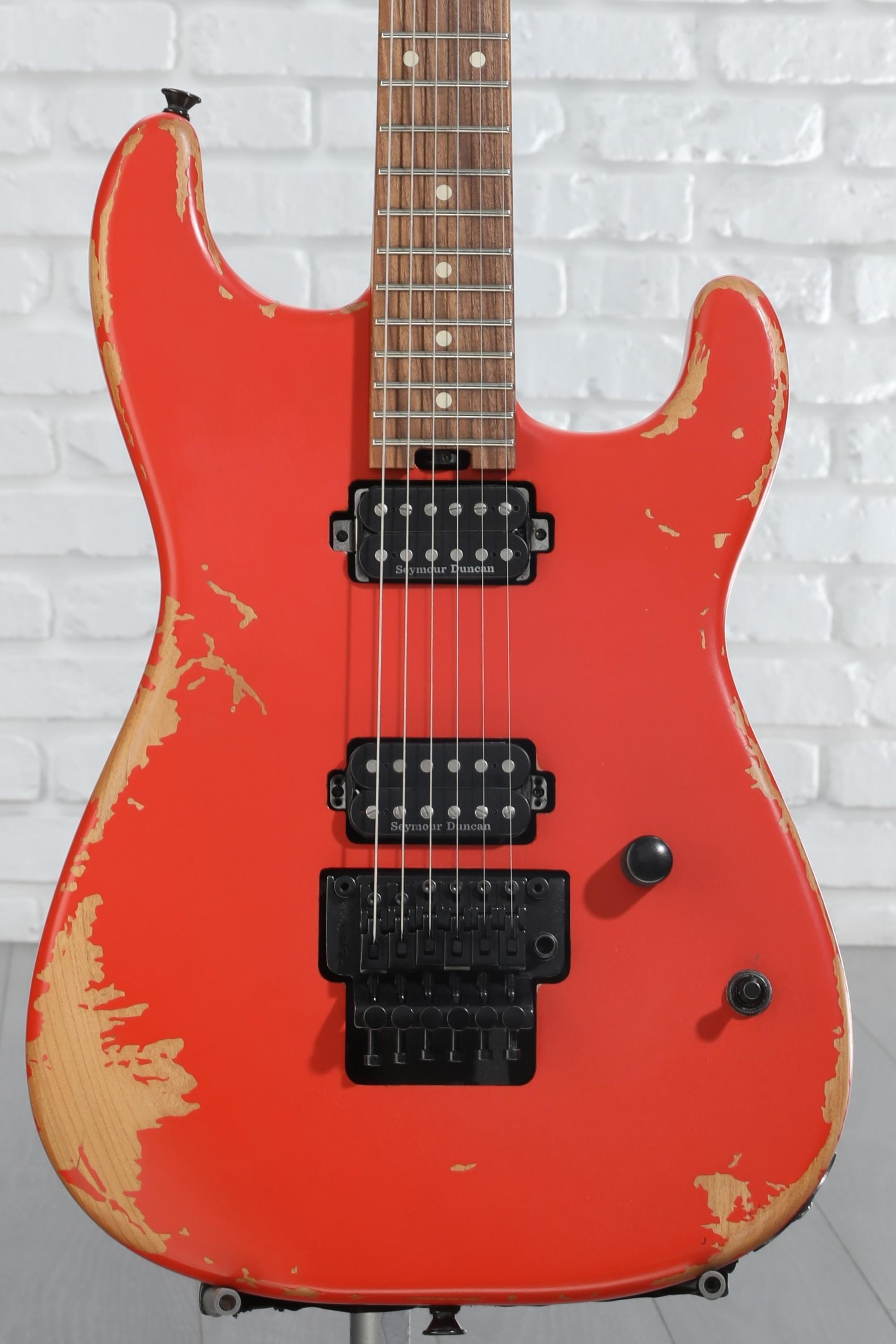 Charvel Pro-Mod Relic San Dimas Style 1 HH FR PF Electric Guitar ...