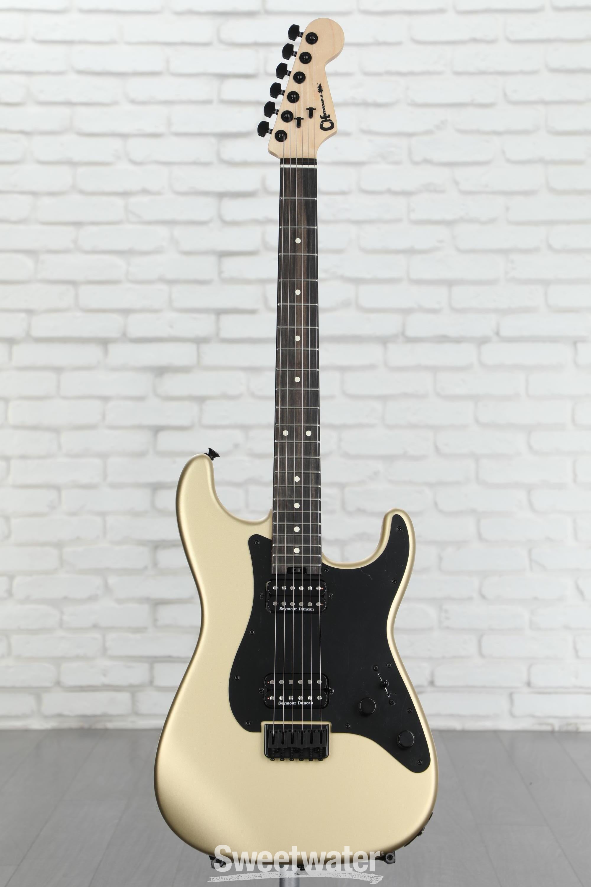 Charvel Pro-Mod So-Cal Style 1 HH HT E Electric Guitar - Pharaoh Gold ...