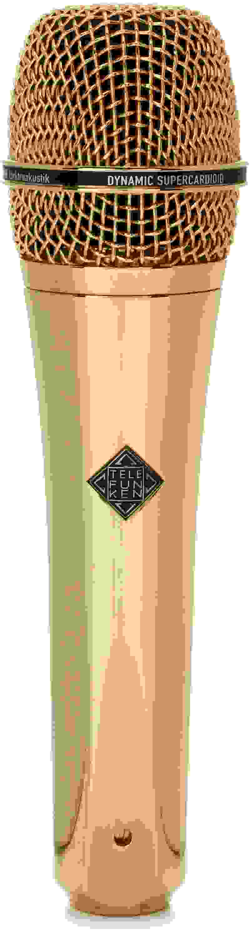 Telefunken M80 Supercardioid Dynamic Handheld Vocal Microphone - Gold ...