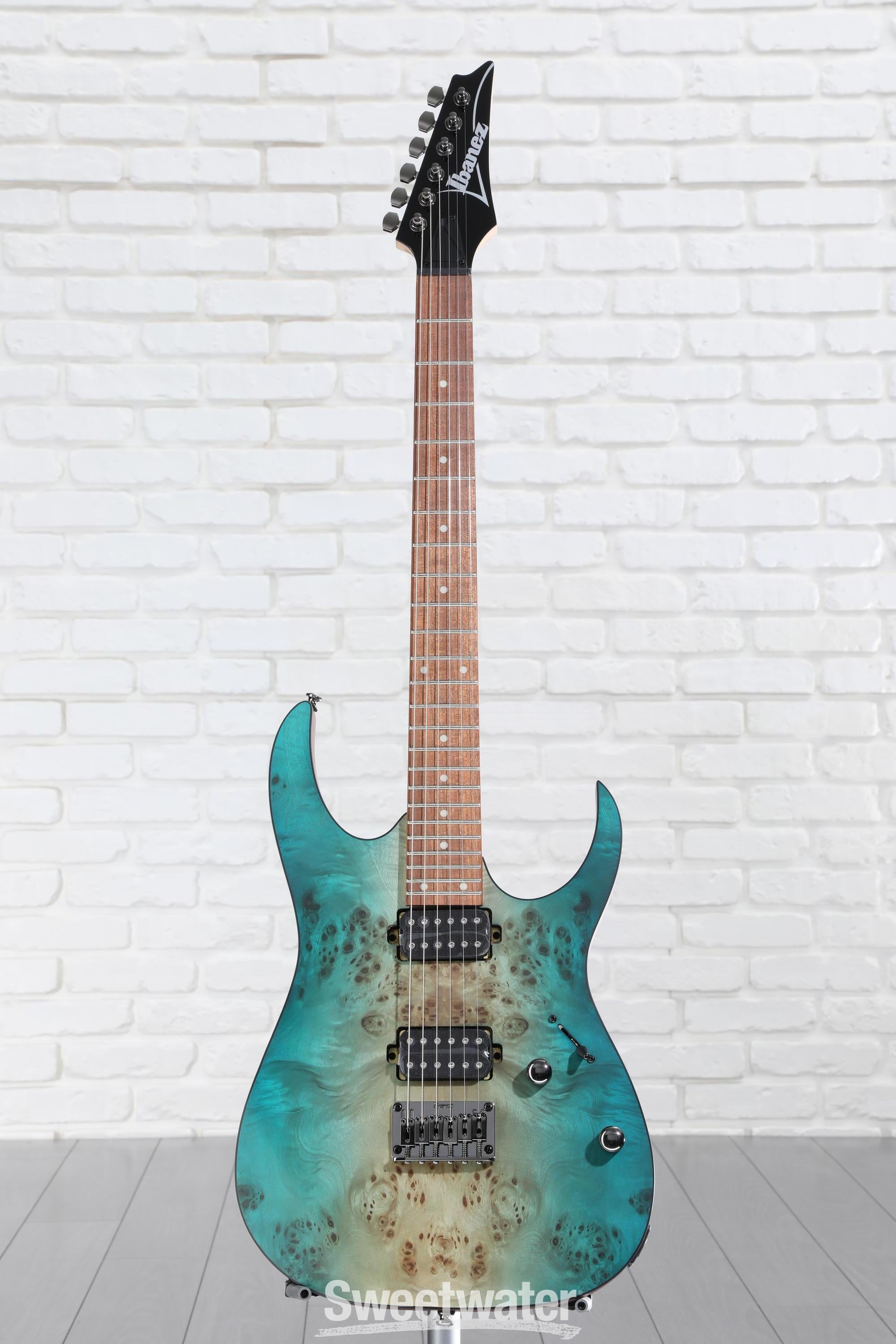 Ibanez Standard RG421PB Electric Guitar - Caribbean Shoreline Flat ...