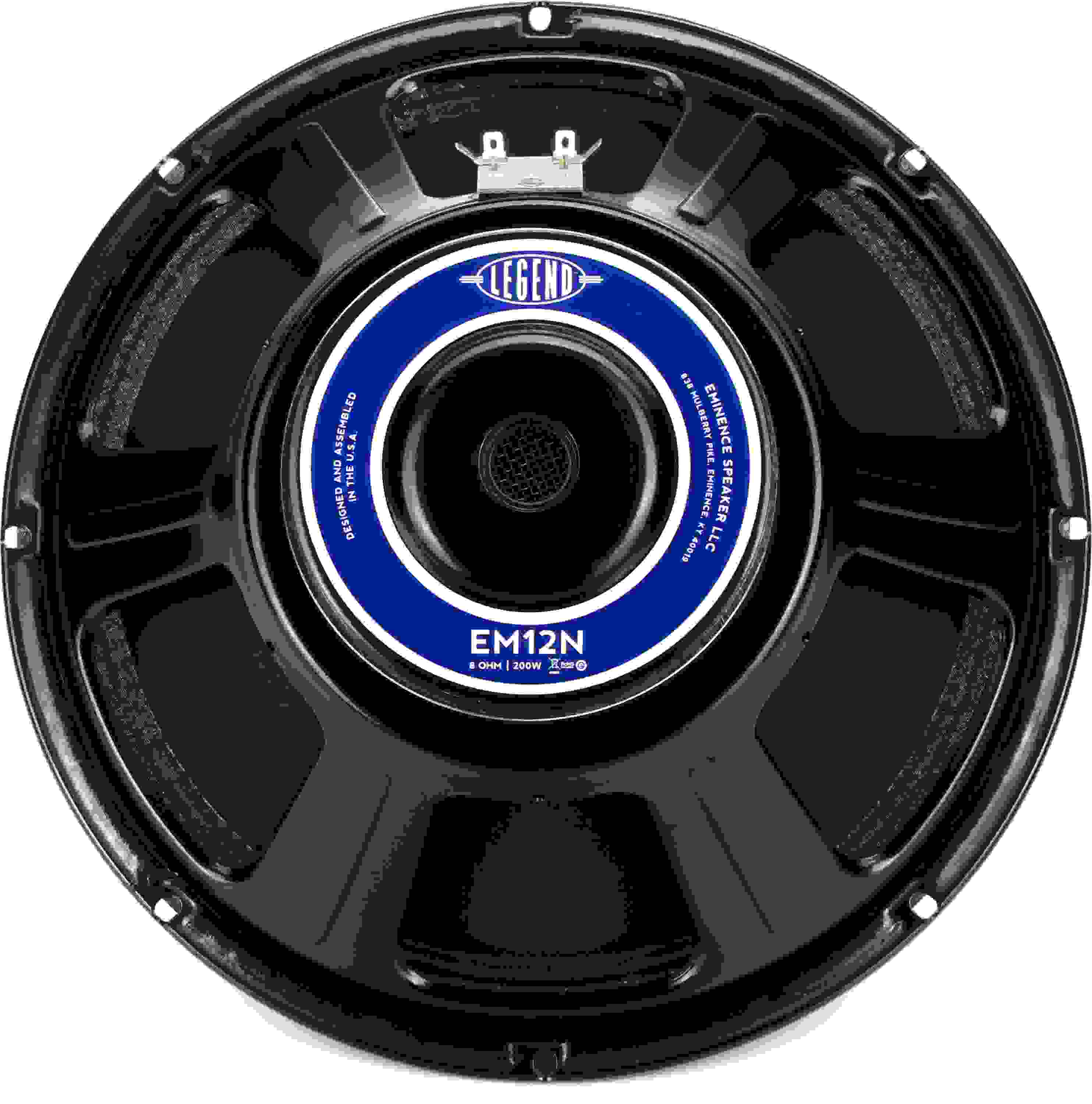 Eminence Legend EM12N 12-inch 200-watt Replacement Guitar Amp Speaker ...