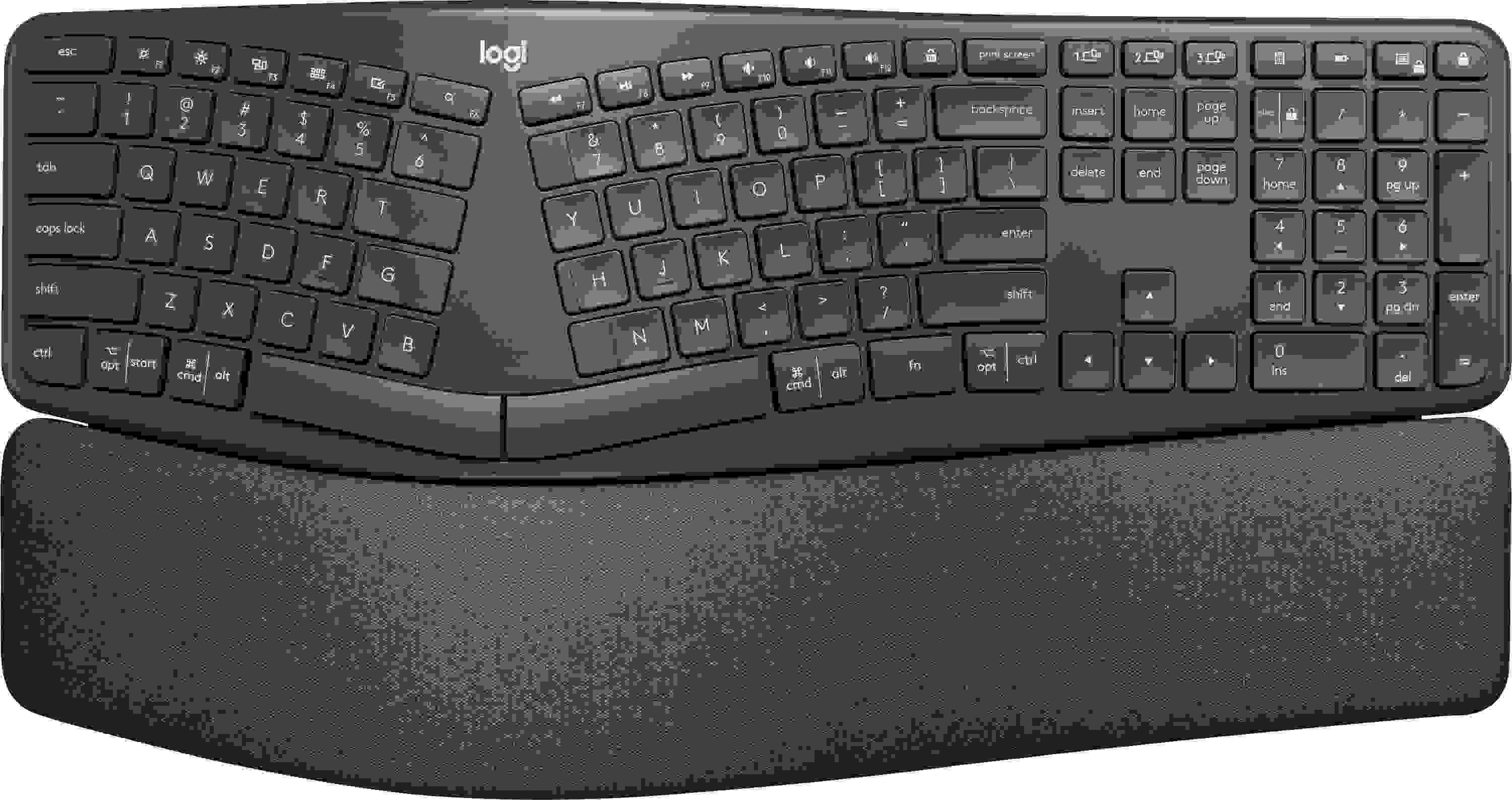 Logitech Ergo K860 Wireless Ergonomic Split Keyboard | Sweetwater