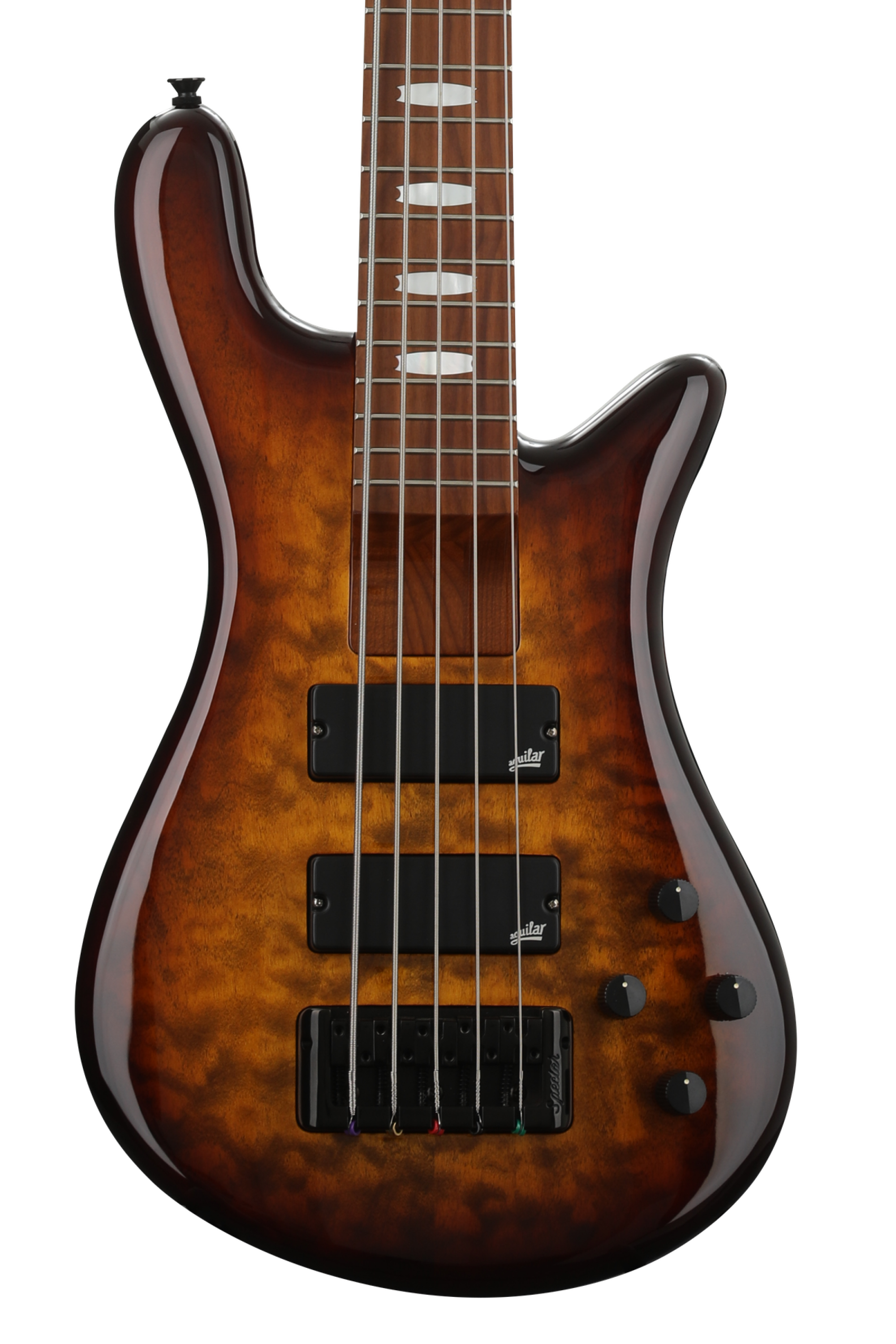 Spector EuroBolt 5 Bass Guitar - Tobacco Sunburst Gloss | Sweetwater