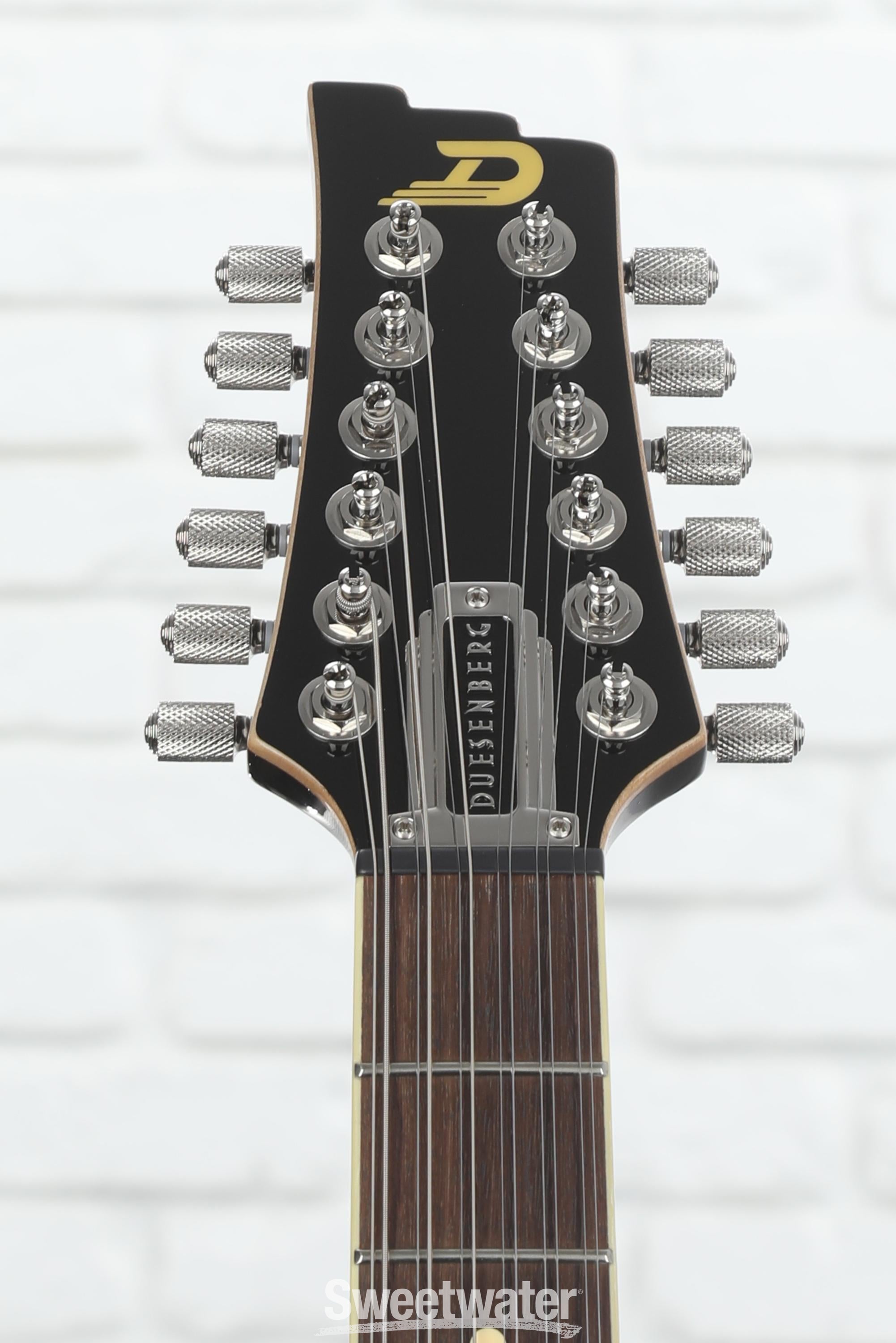 Duesenberg Double Cat 12-string Electric Guitar - Vintage Burst ...