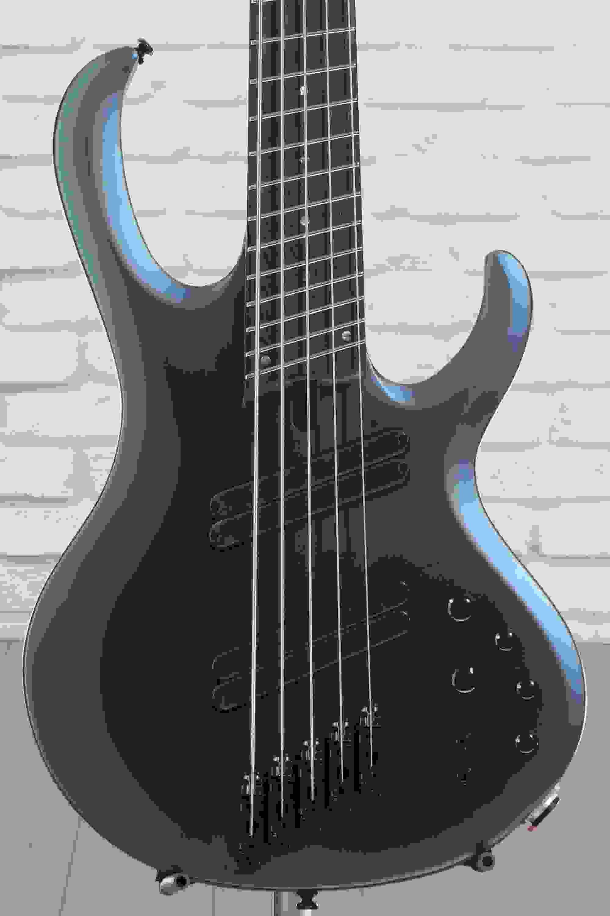 Ibanez BTB605MS Multi-scale 5-string Bass Guitar - Midnight Arctic ...