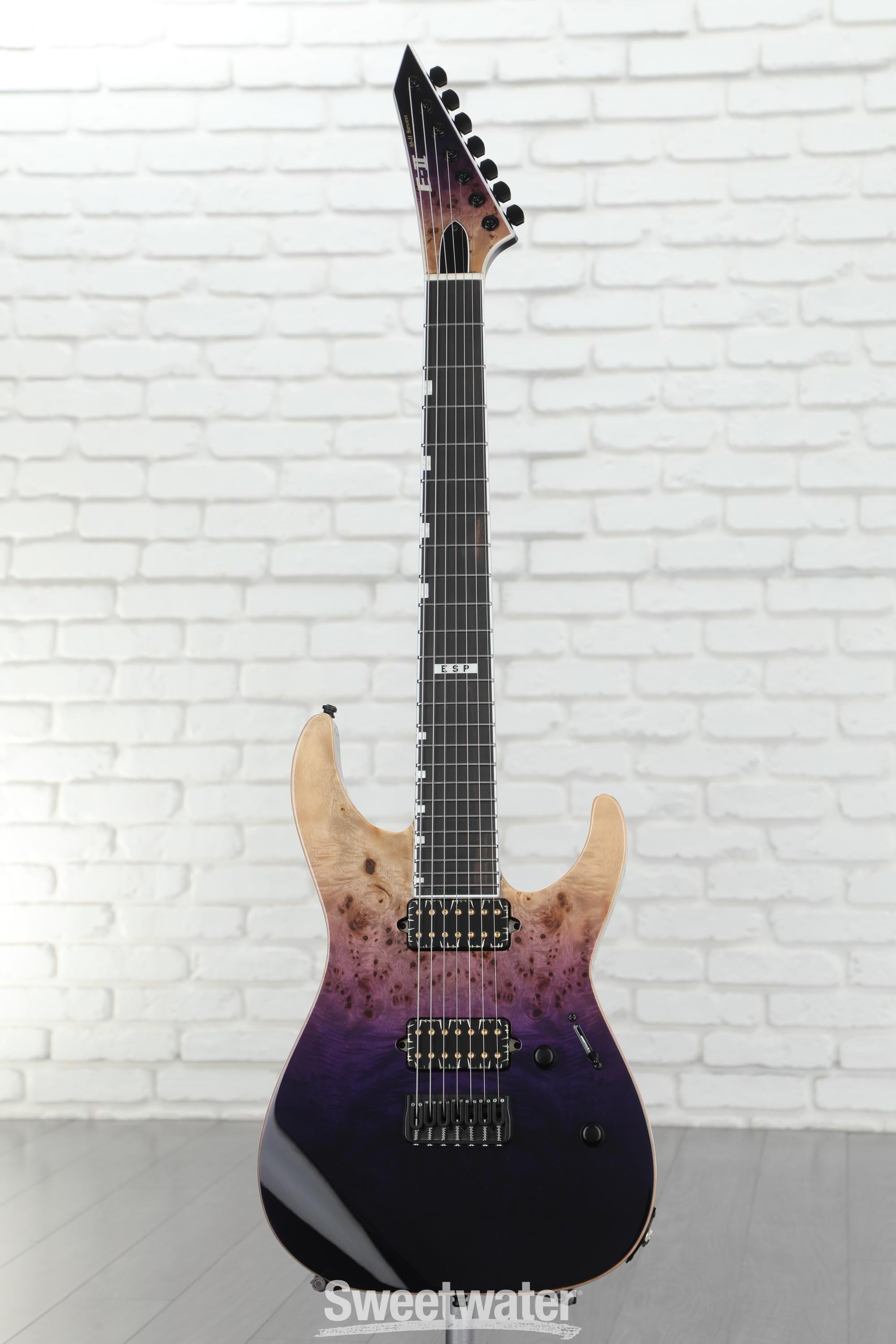 ESP E-II M-II 7 NT - Purple Natural Fade | Sweetwater