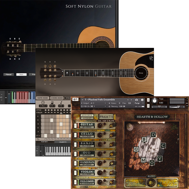 Spitfire Audio Folk Guitar Plug-in Bundle | Sweetwater