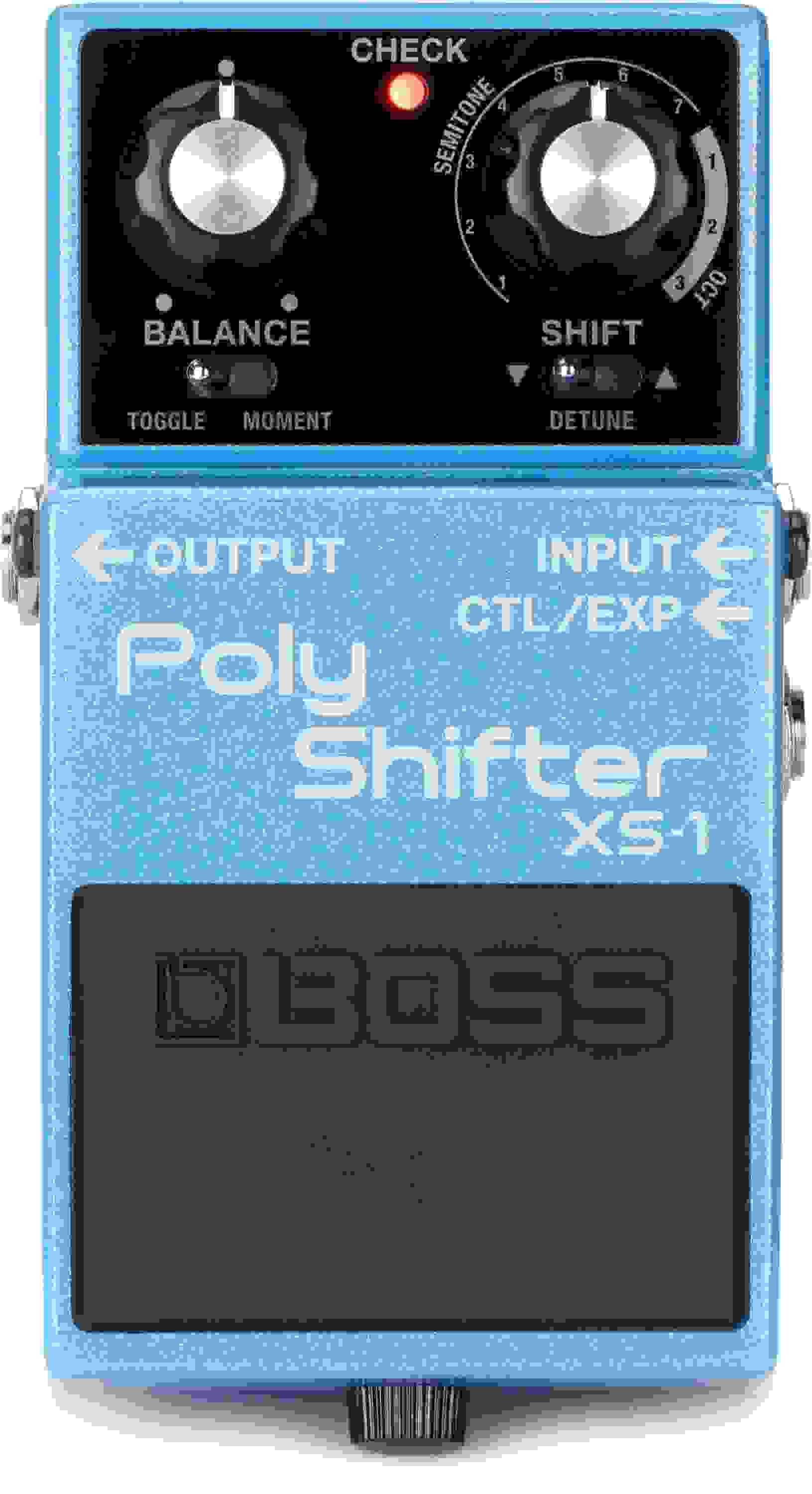 Boss XS-1 Poly Shifter Pitch-shift Pedal | Sweetwater