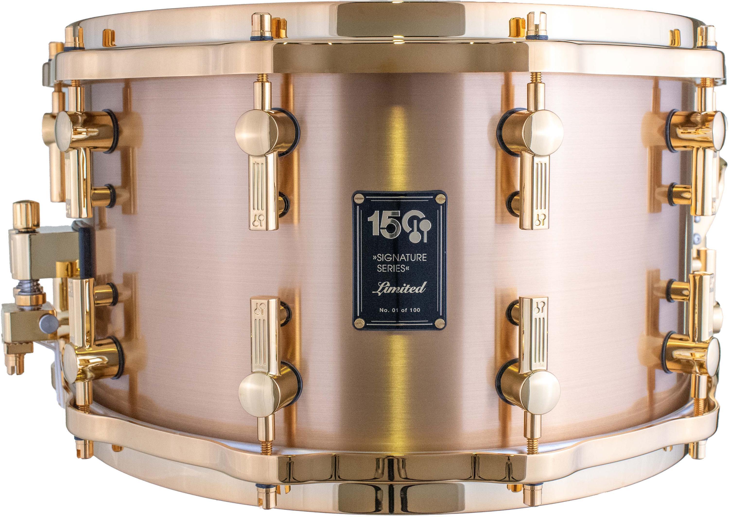 Sonor 150th Anniversary Signature Series Cast Bronze Snare Drum - 8 ...