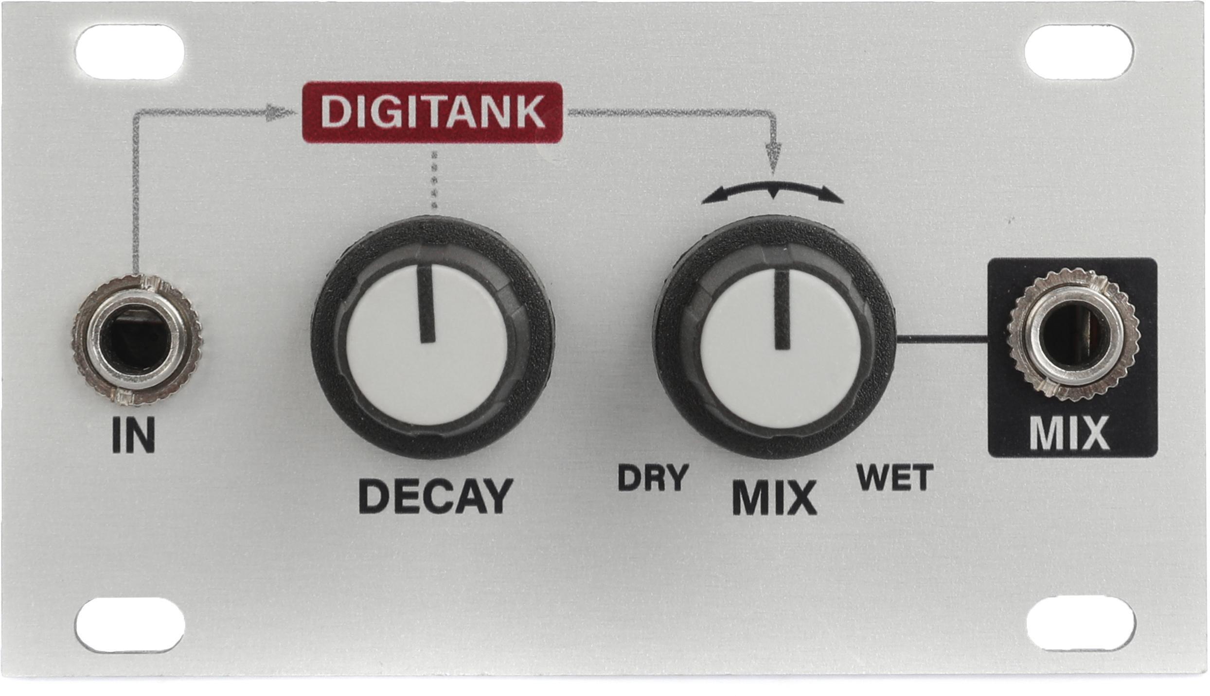 Intellijel Digiverb1U Digital Reverb 1U Eurorack Module | Sweetwater