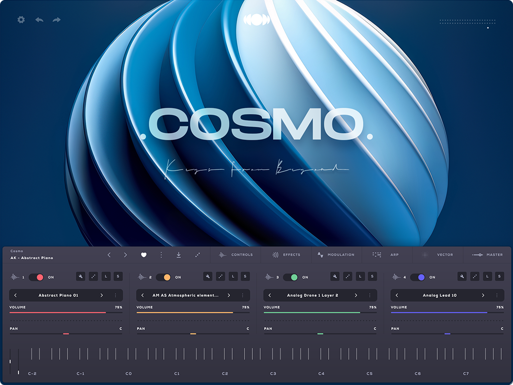 Audiomodern Cosmo Virtual Instrument Plug-in for Soundbox | Sweetwater