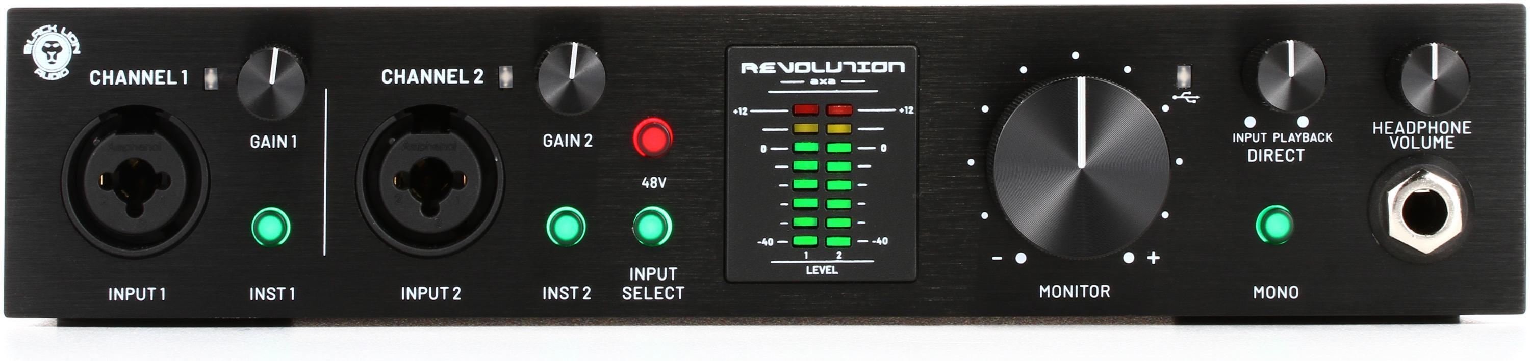 Black Lion Audio Revolution 2x2 USB Audio Interface | Sweetwater