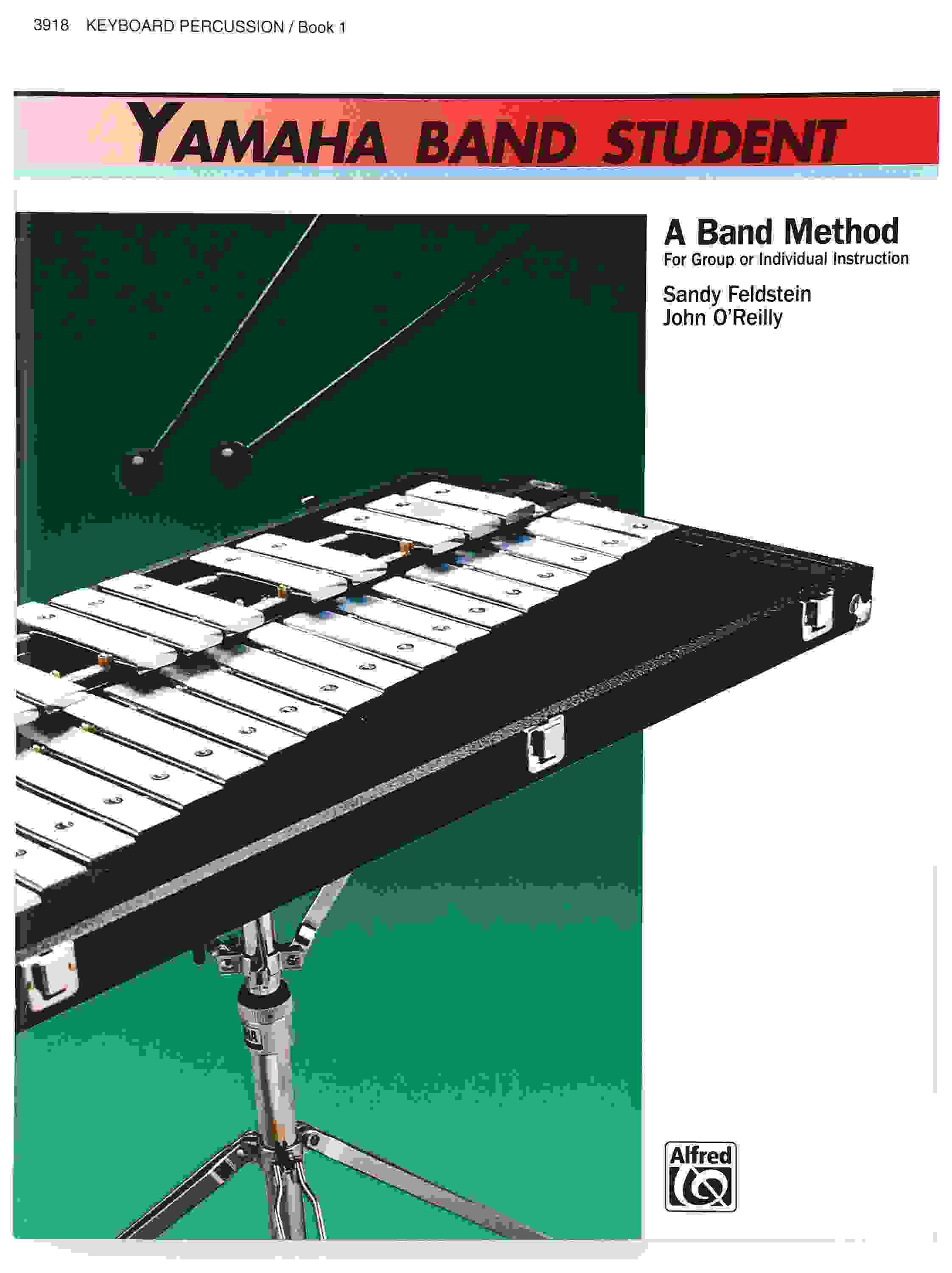 Alfred Yamaha Band Student - Book 1, Mallet Percussion | Sweetwater